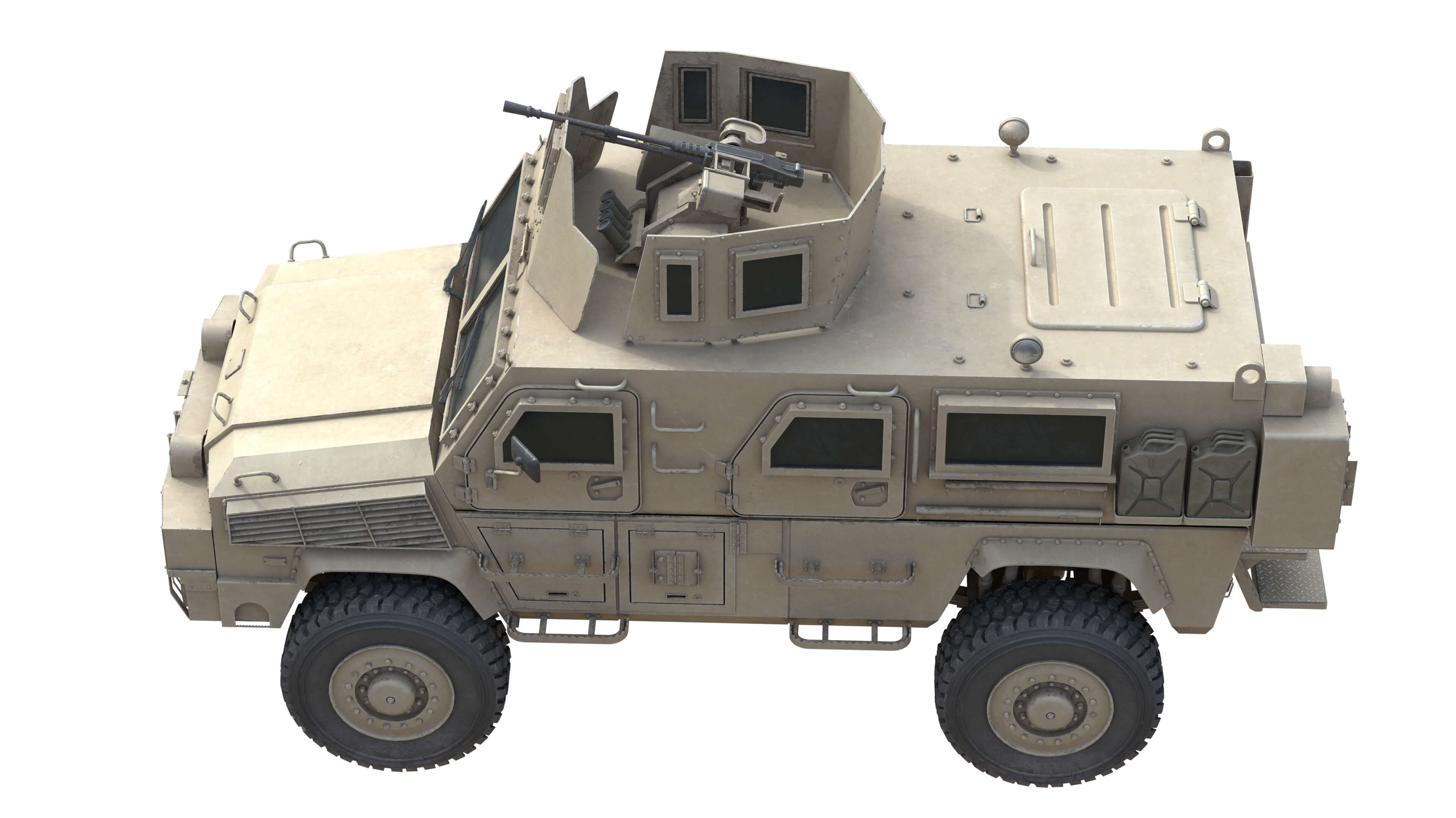 Rg 33 Light Armored Vehicle MRAP - 3D Model by 3dstudio