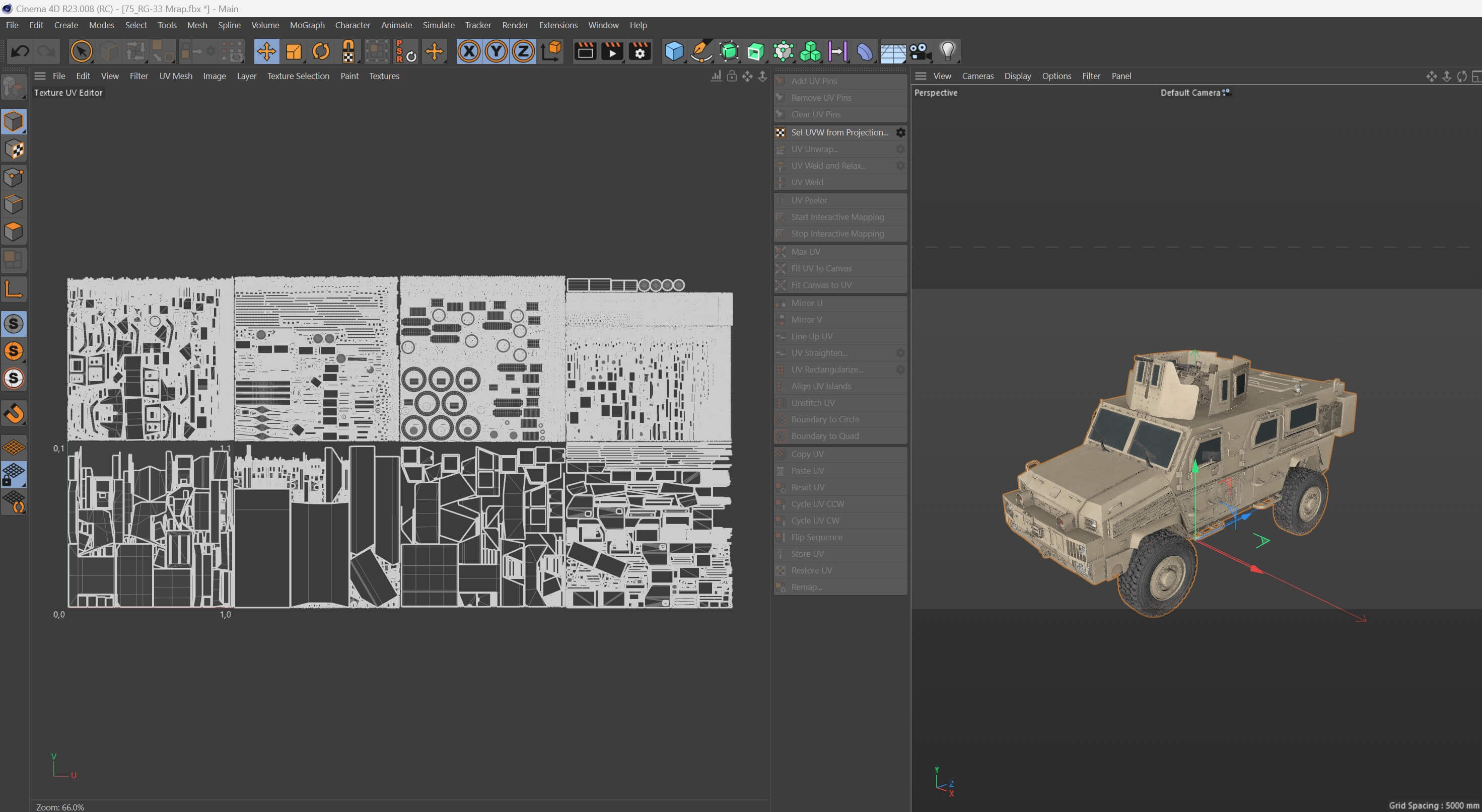 Rg 33 Light Armored Vehicle MRAP - 3D Model by 3dstudio