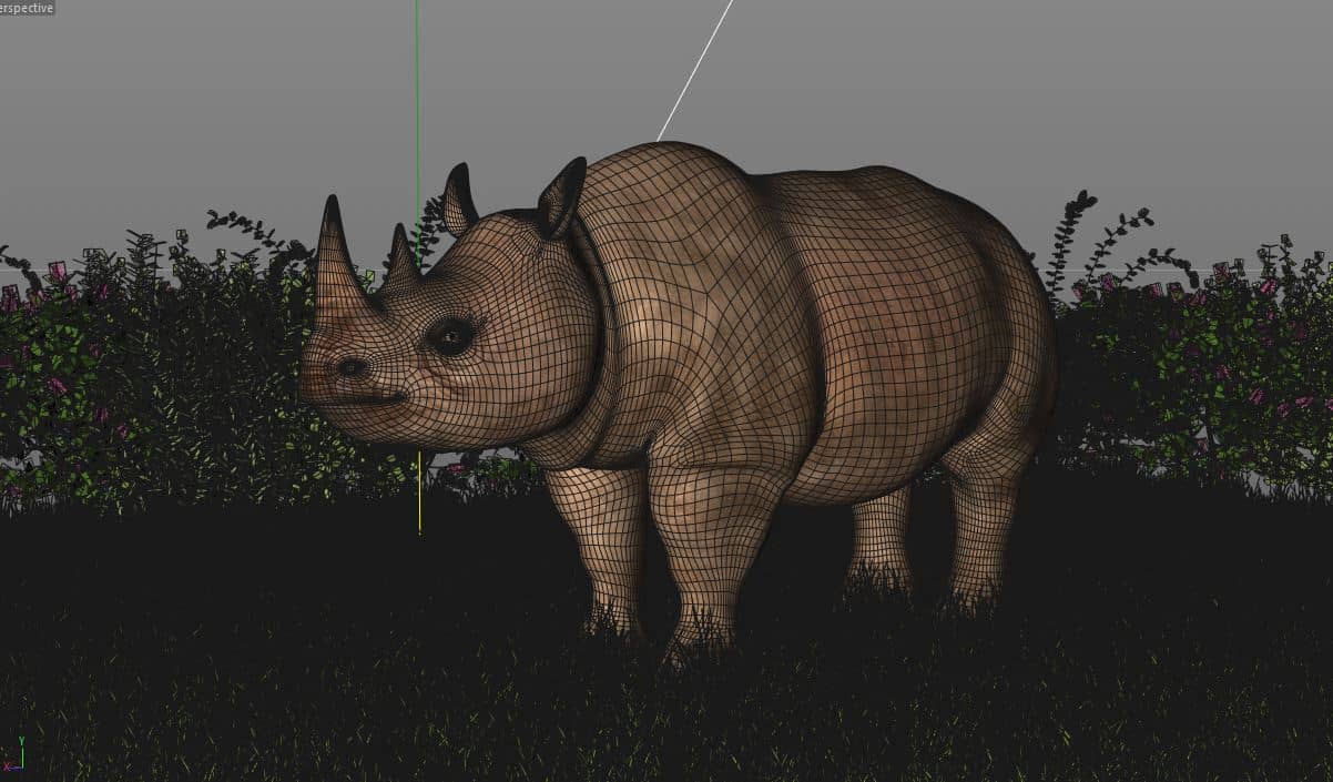 Rhino - 3D Model by 3dstudio