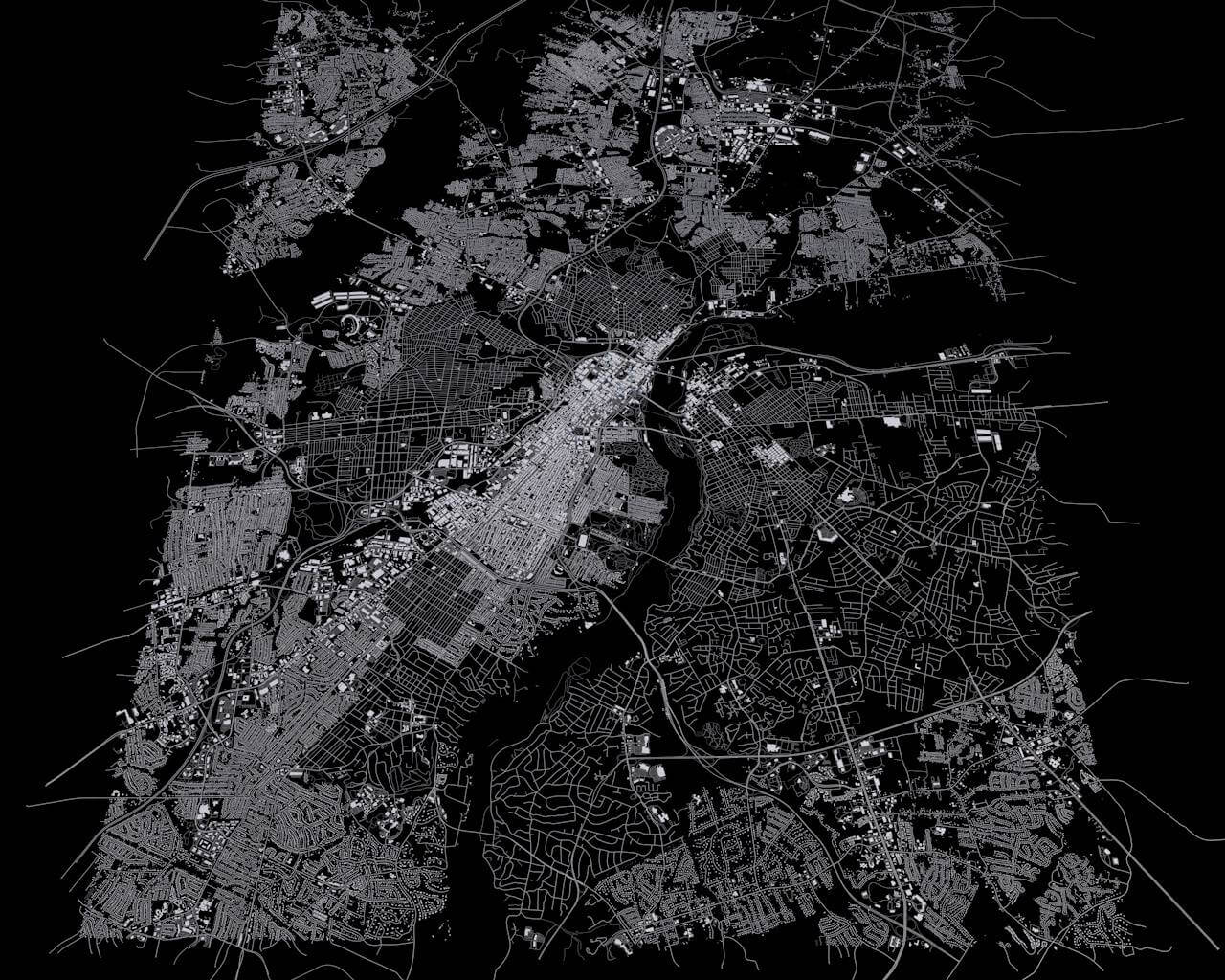 Richmond Virginia - 3D Model by 3dstudio