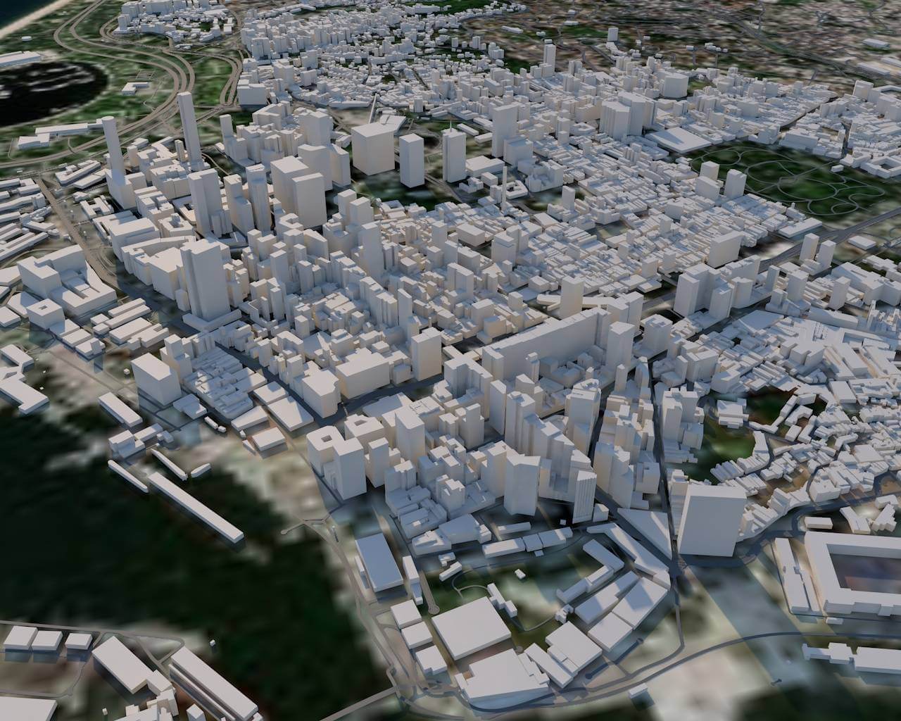 Rio de Janeiro Brazil - 3D Model by 3dstudio