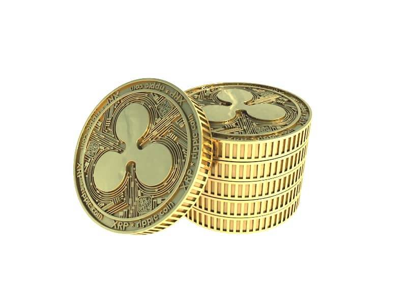 Ripple Coins - 3D Model by 3dstudio
