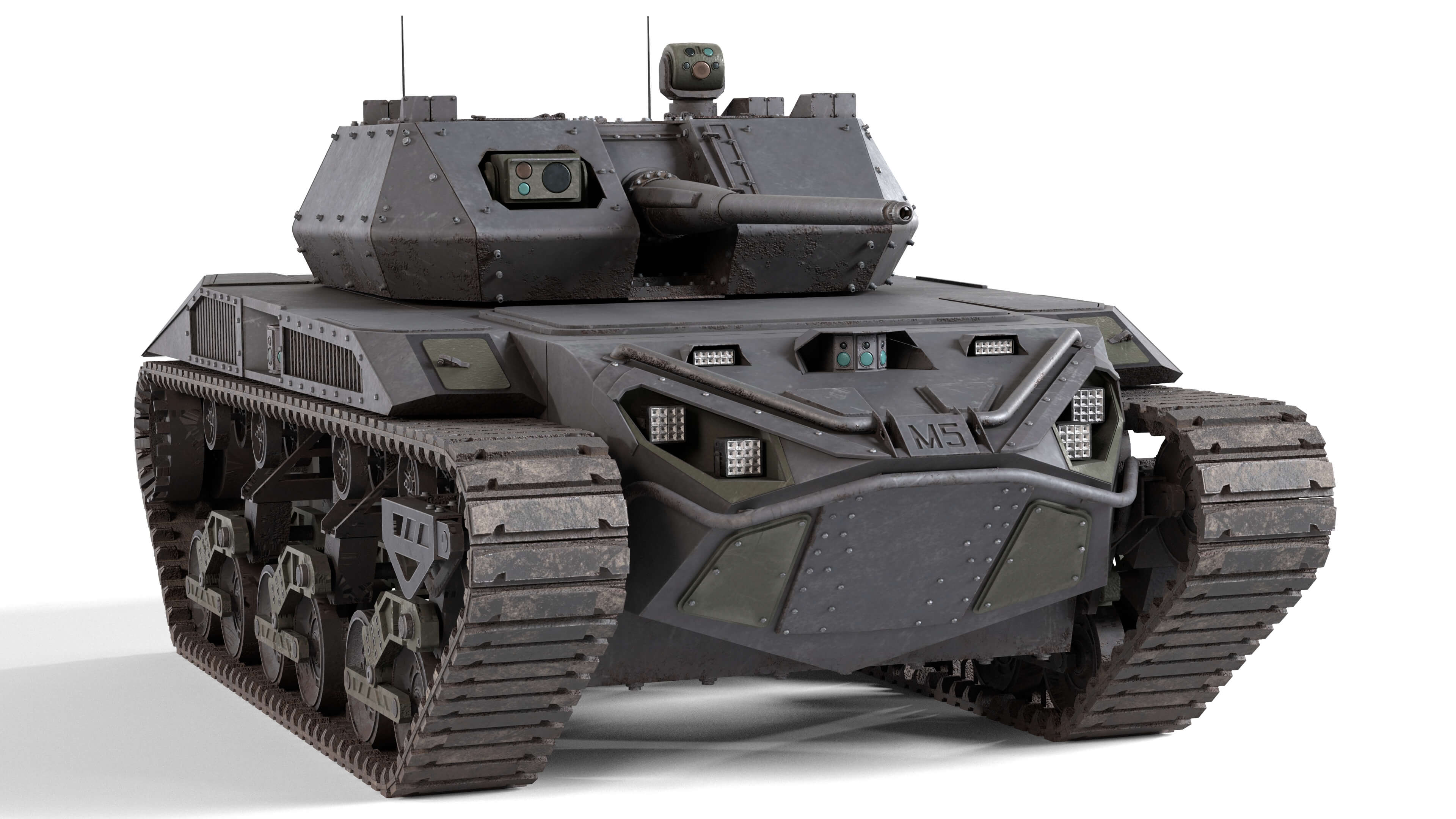 Ripsaw M5 Ground Vehicle - 3D Model by 3dstudio