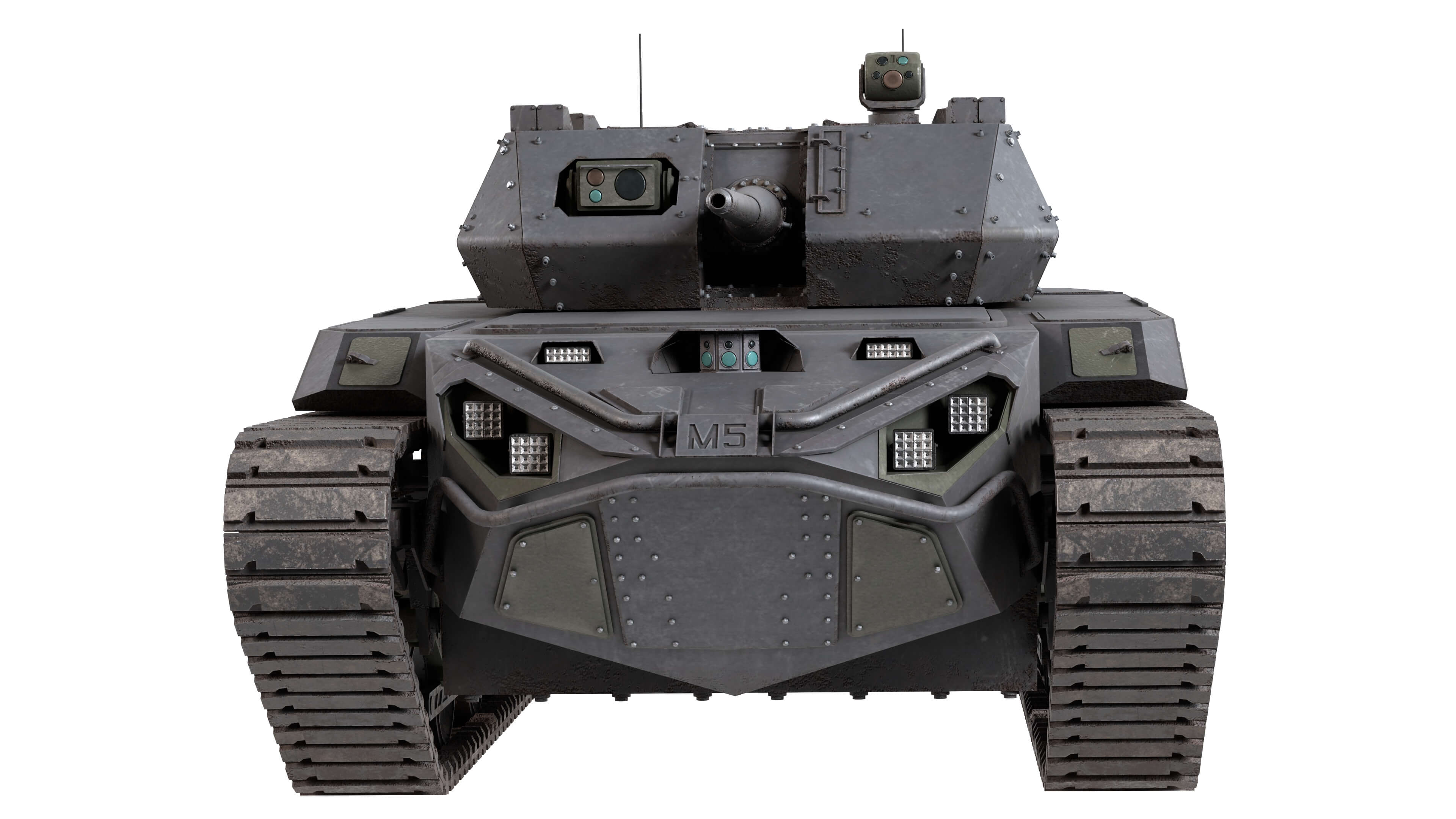 Ripsaw M5 Ground Vehicle - 3D Model by 3dstudio