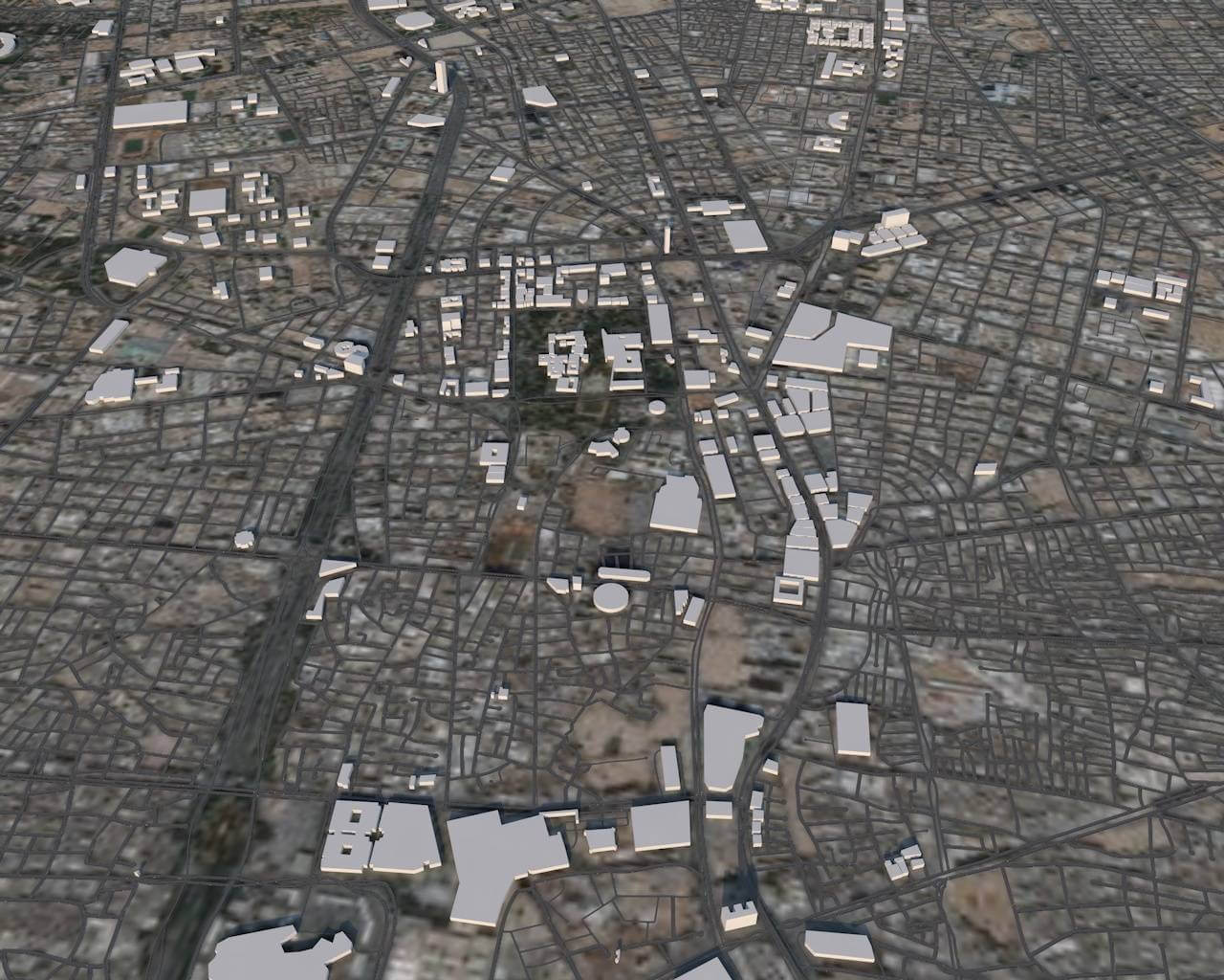 Riyadh Saudi Arabia - 3D Model by 3dstudio