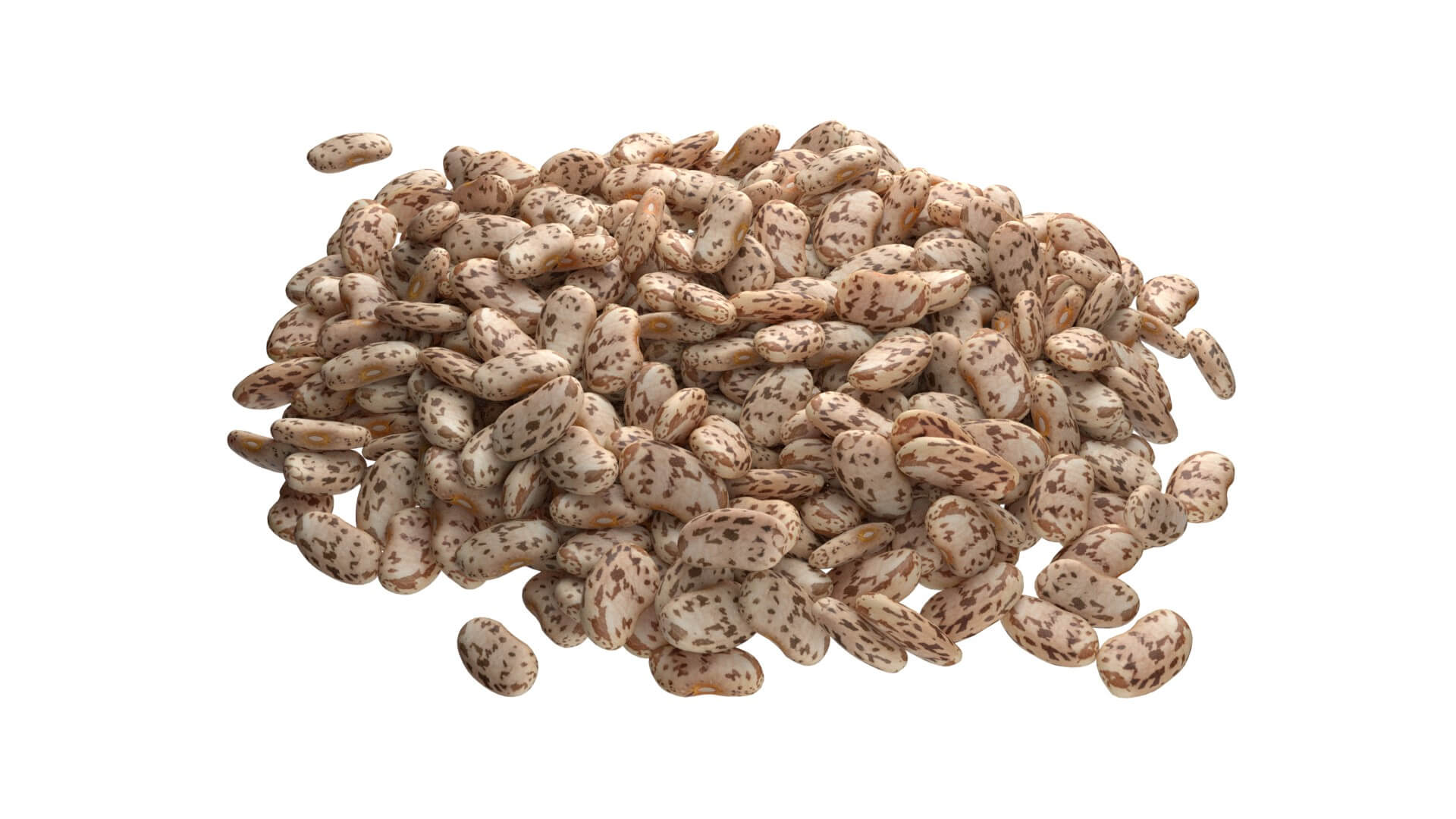 Roman Beans Pile - 3D Model by 3dstudio