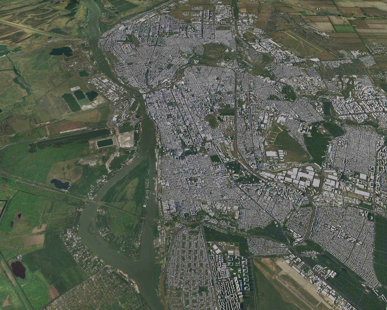 Rostov-on-Don Russia 3D Model by 3dstudio