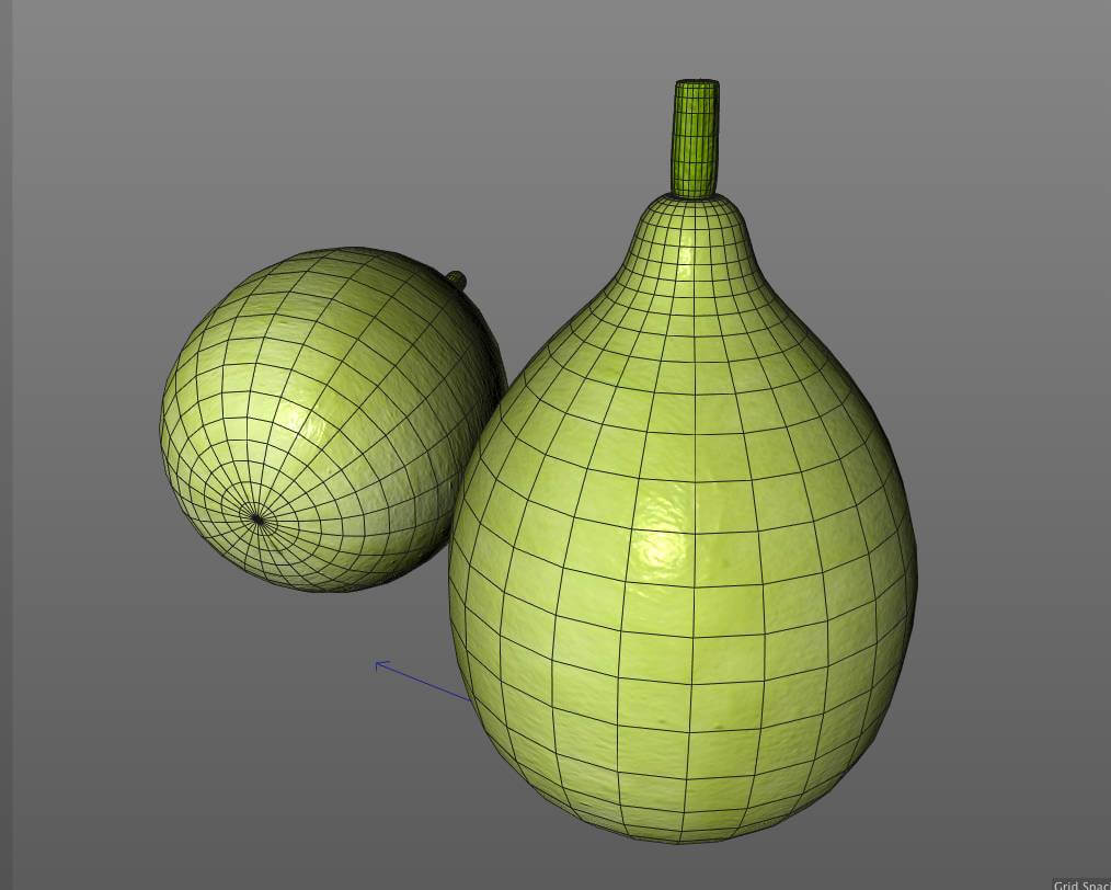 Round Gourd - 3D Model by 3dstudio