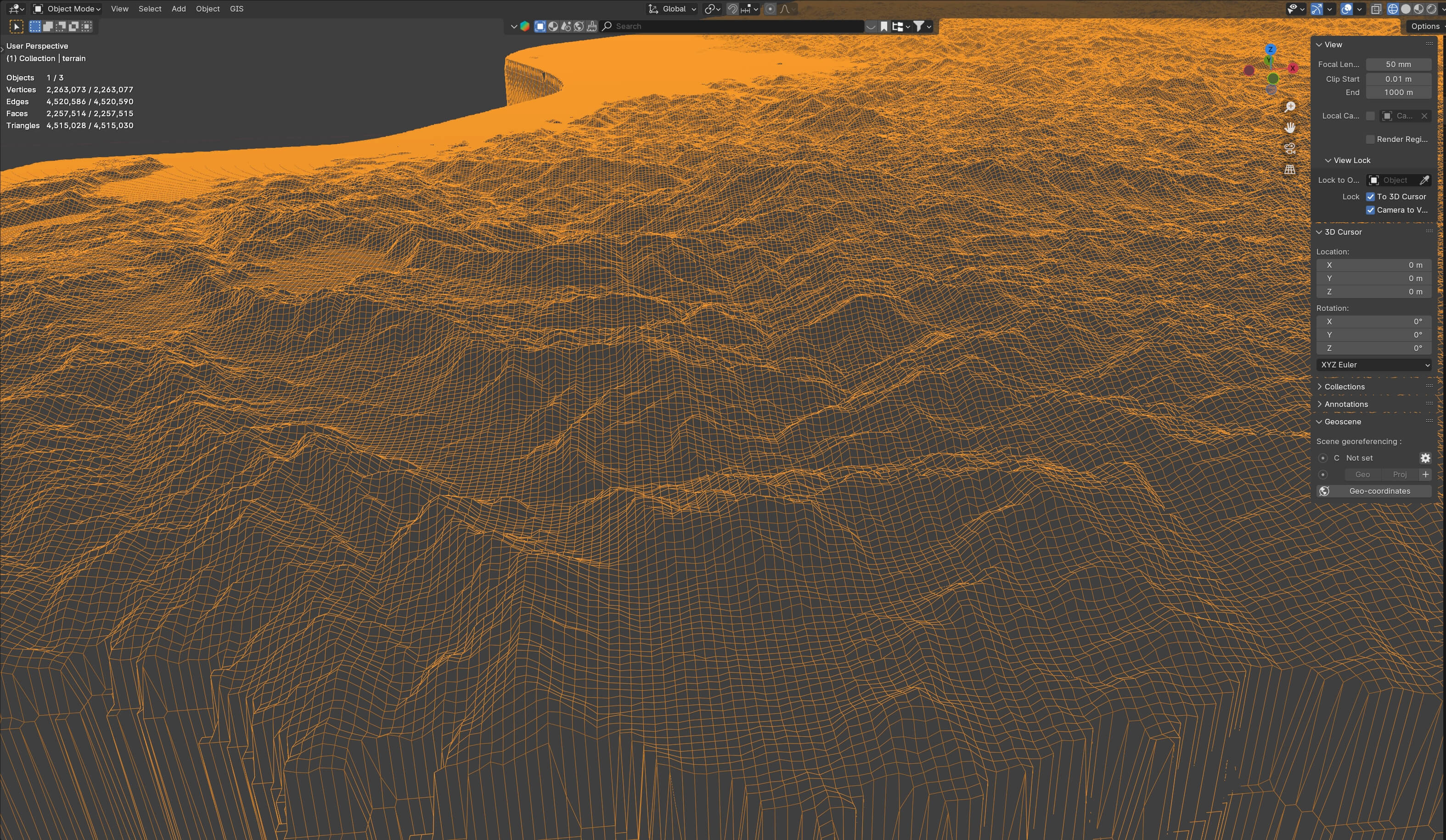 Rwanda Terrain Map - 3D Model by 3dstudio
