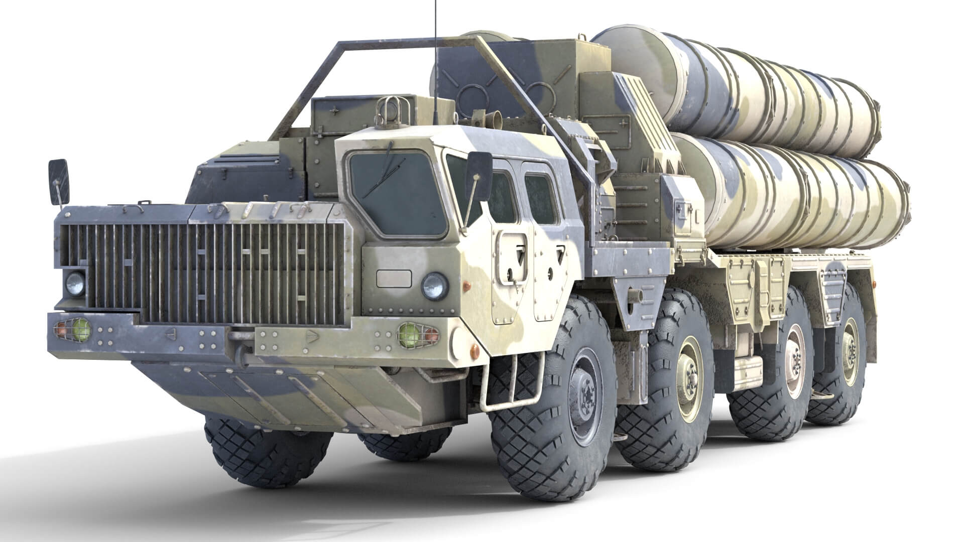 S-300 Missile System 3D Model by 3dstudio