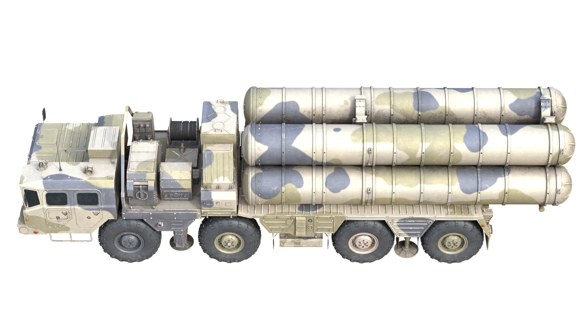 S-300 Missile System 3D Model by 3dstudio