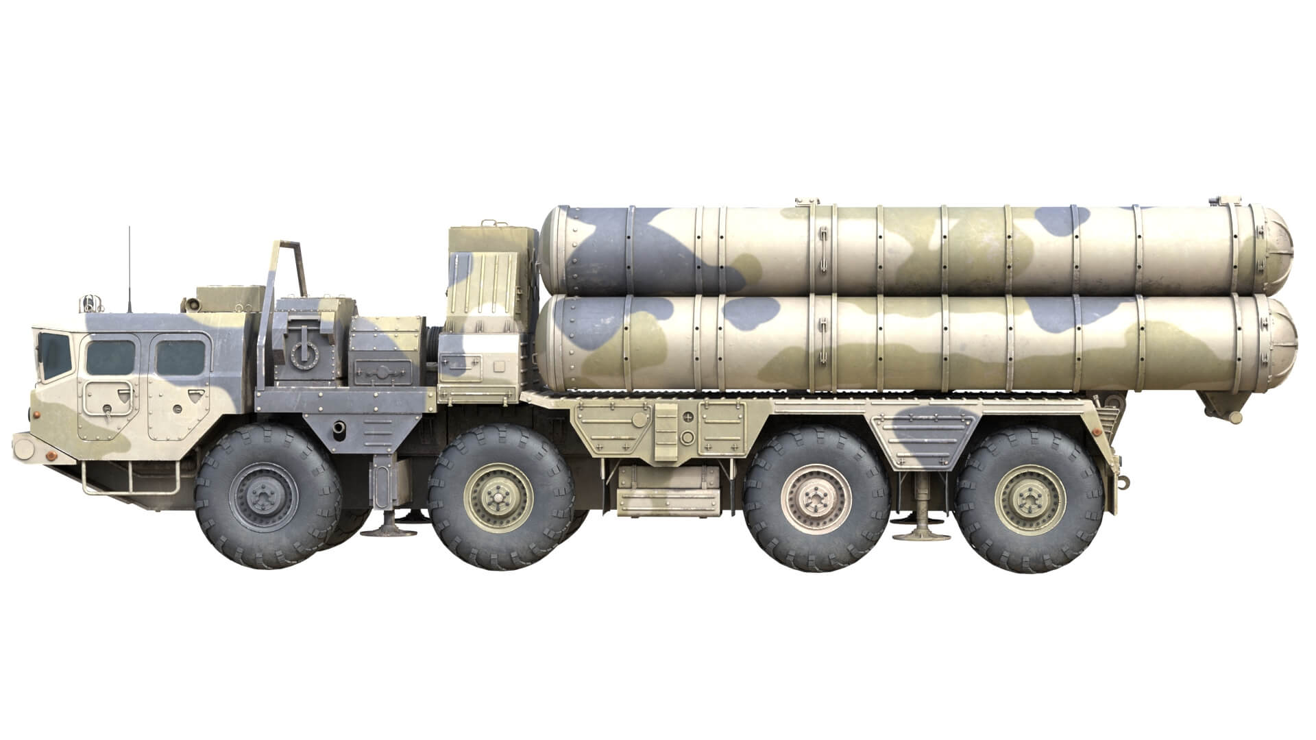 S-300 Missile System 3D Model by 3dstudio