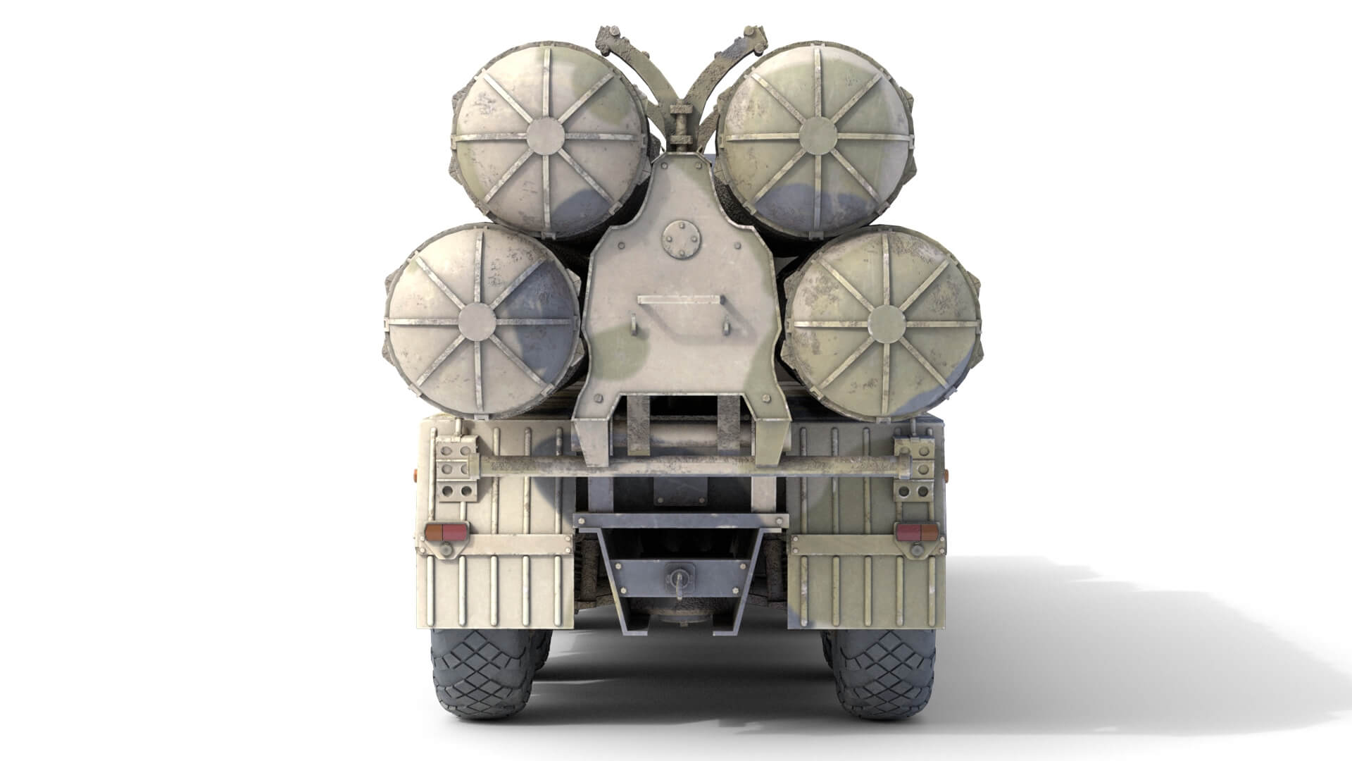 S-300 Missile System 3D Model by 3dstudio