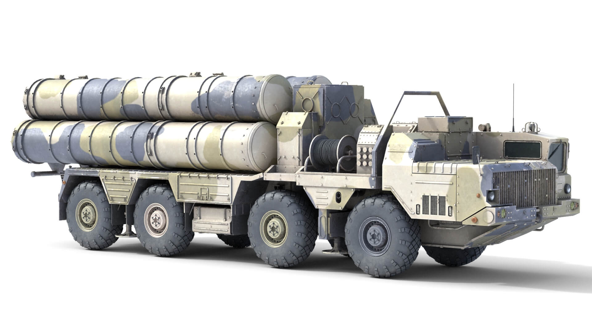 S-300 Missile System 3D Model by 3dstudio