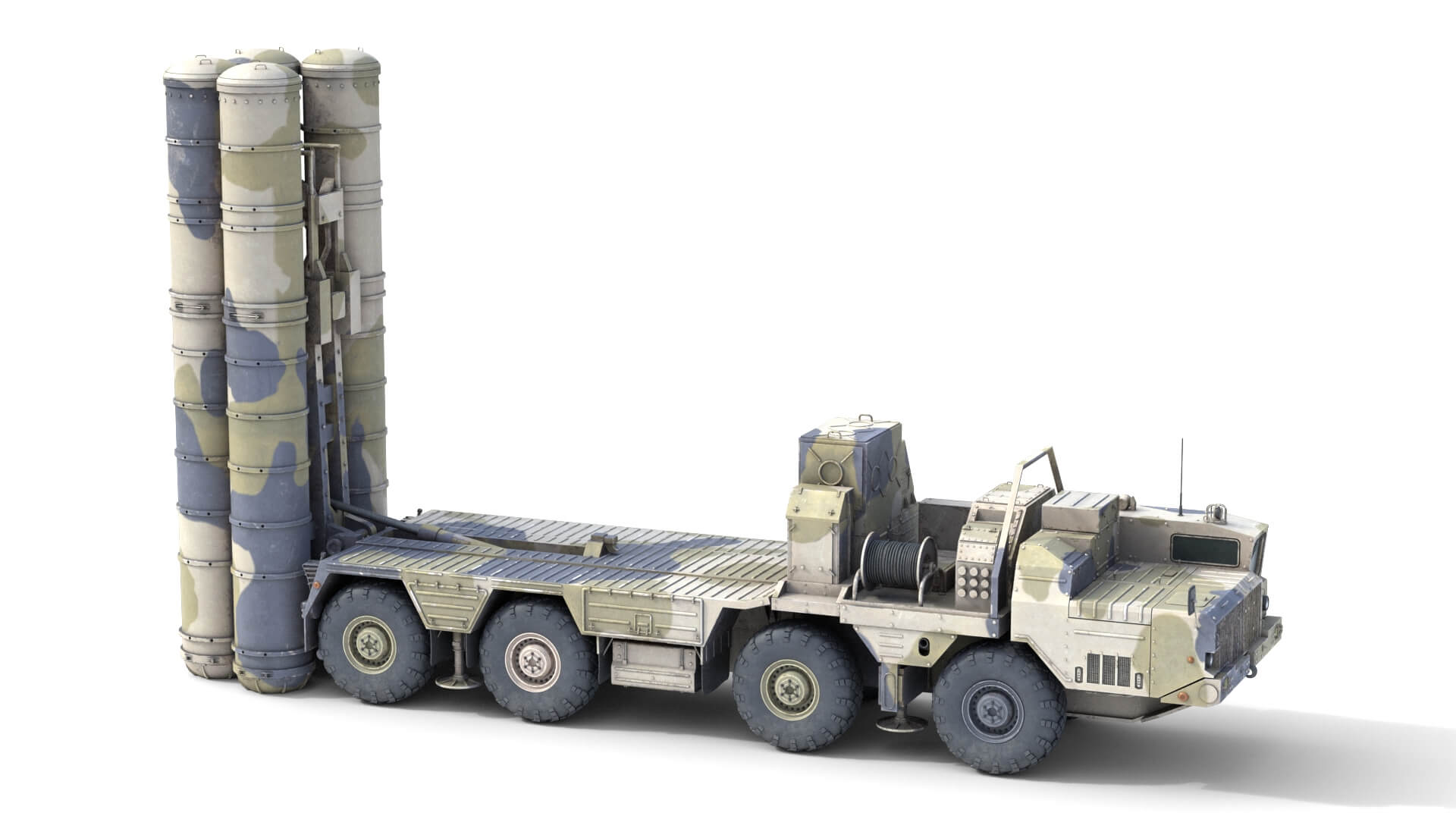 S-300 Missile System 3D Model by 3dstudio