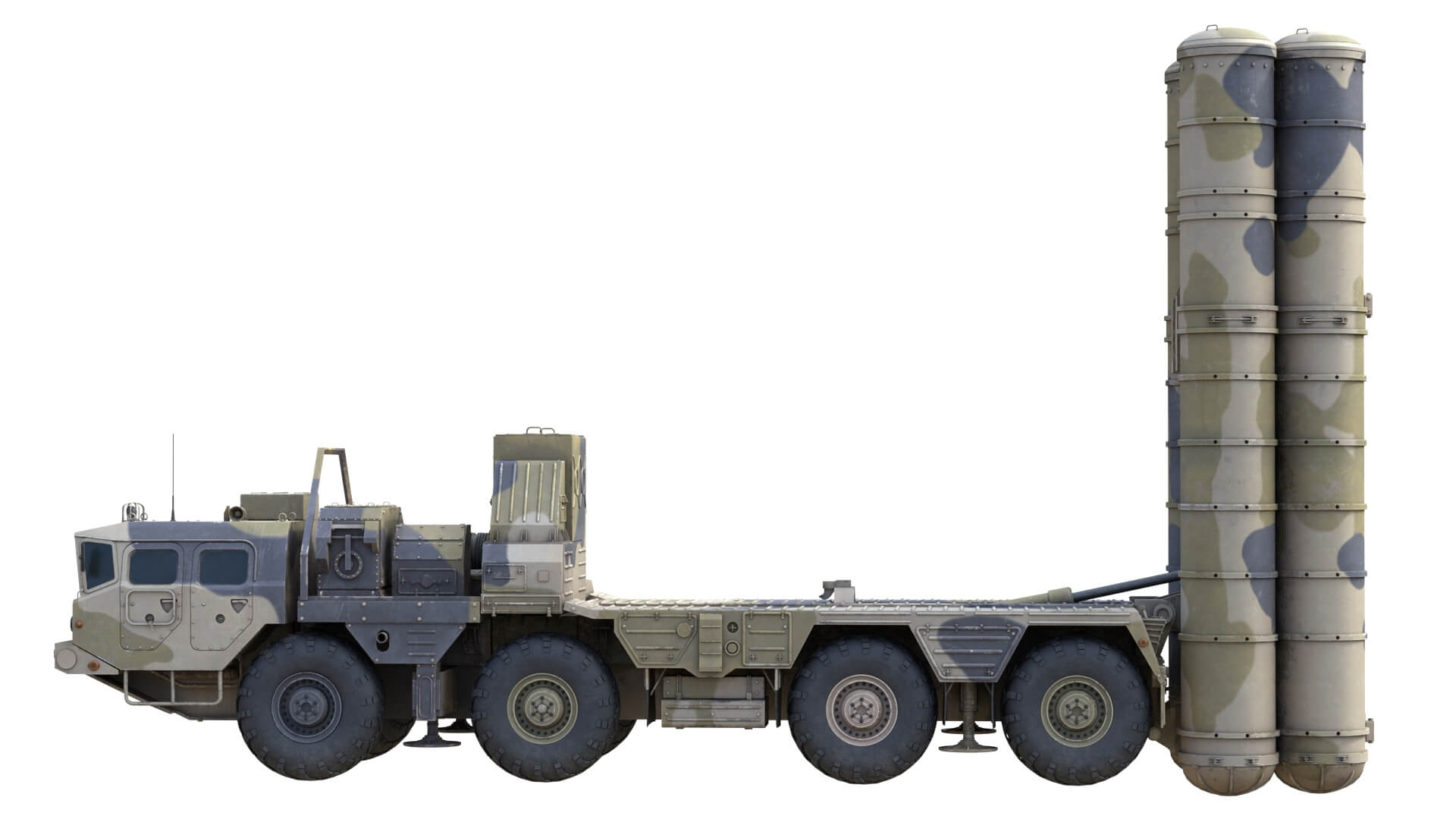 S-300 Missile System 3D Model by 3dstudio
