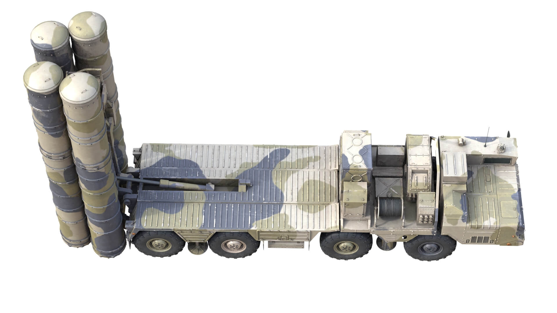 S-300 Missile System 3D Model by 3dstudio