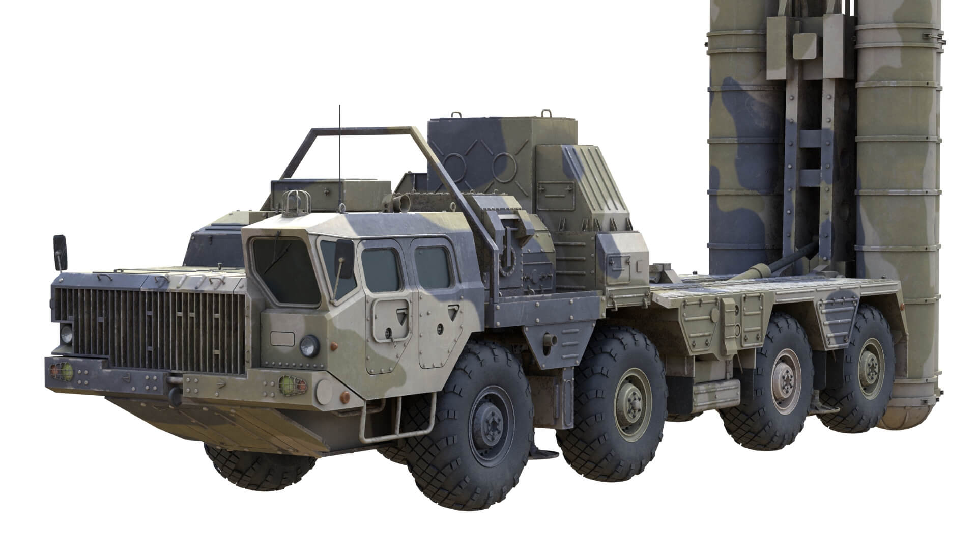S-300 Missile System 3D Model by 3dstudio