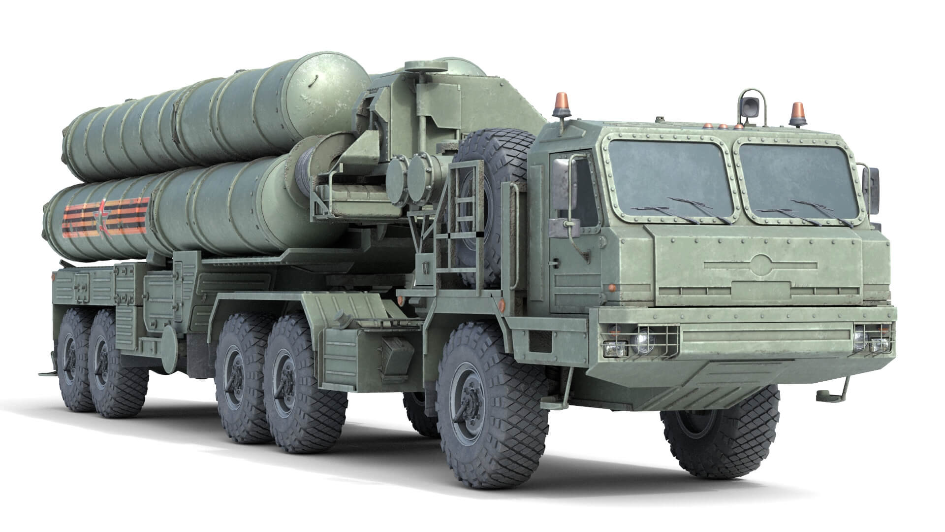 S-400 Triumf Air Defense System 3D Model by 3dstudio