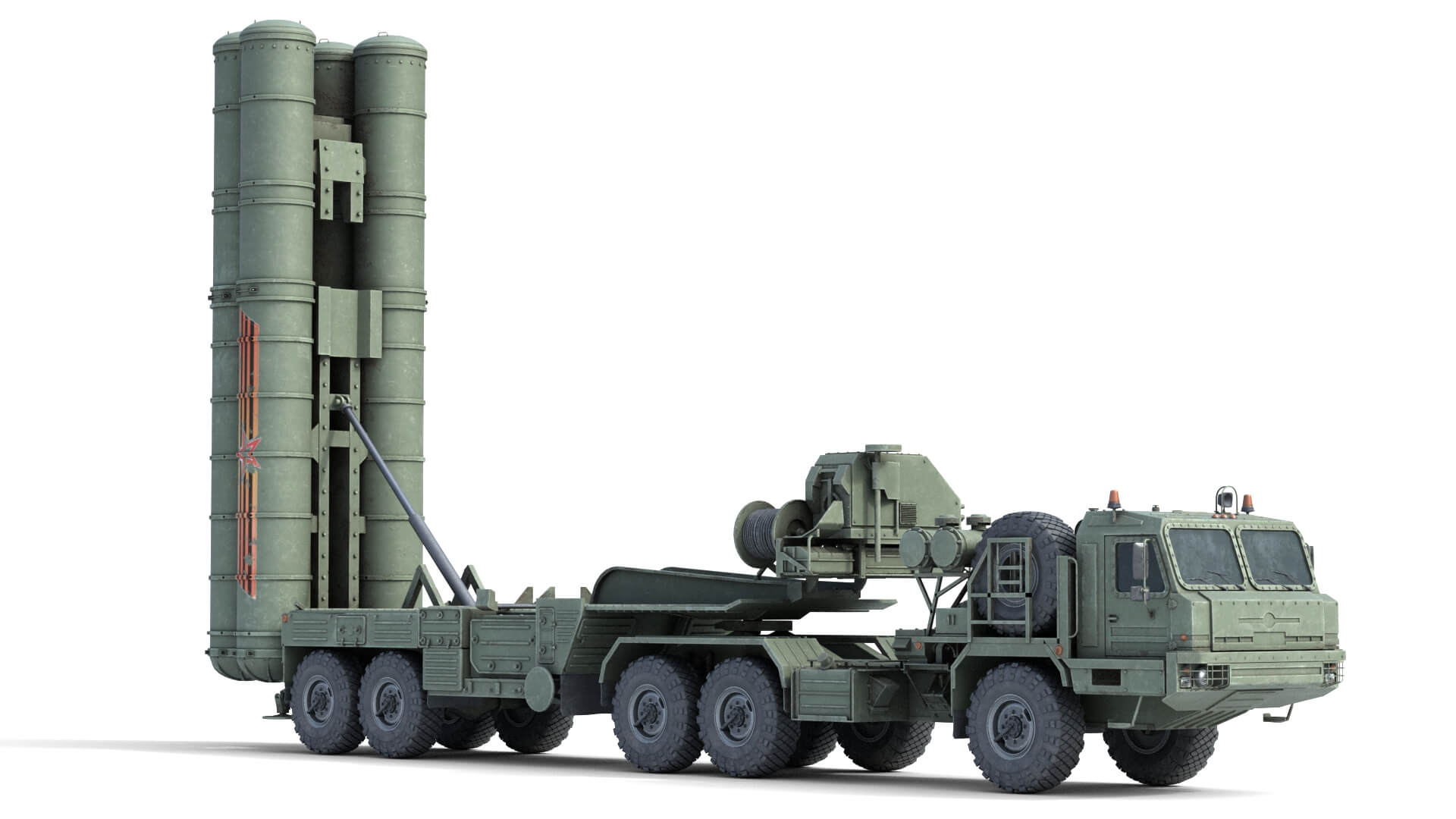 S-400 Triumf Air Defense System 3D Model by 3dstudio