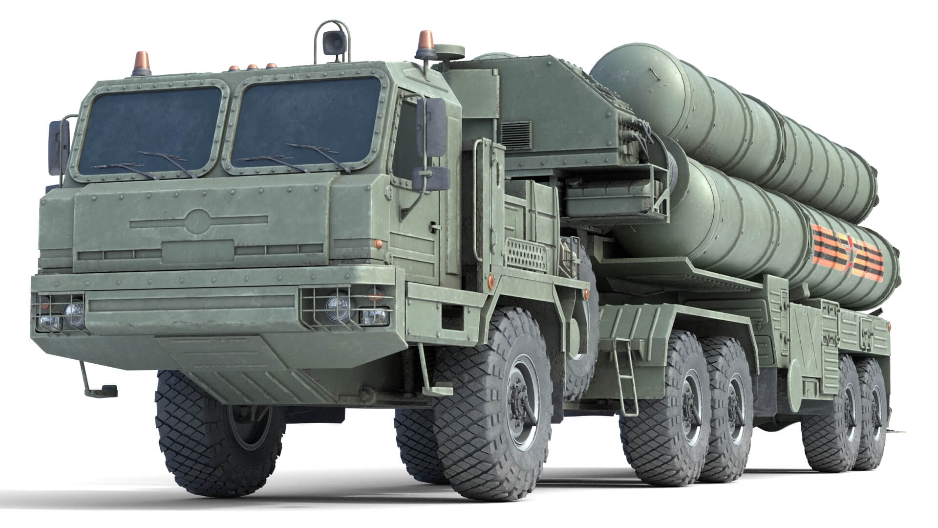 S-400 Triumf Air Defense System 3D Model by 3dstudio