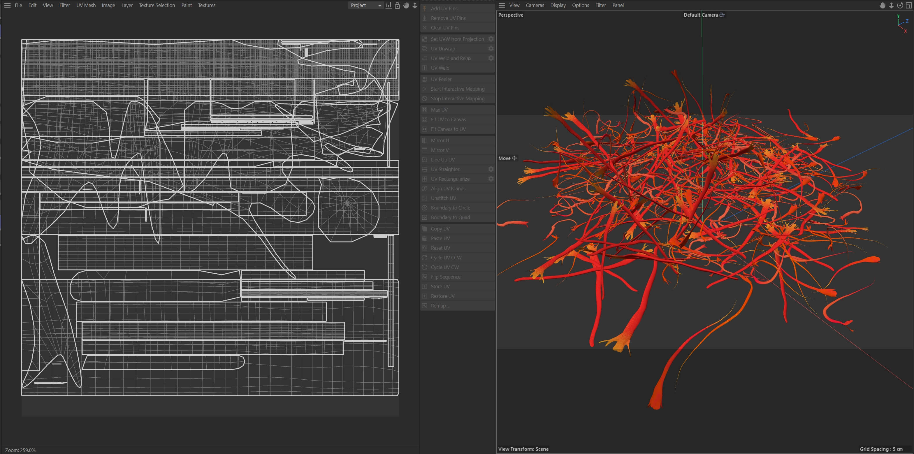 Saffron Pile 3D Model by 3dstudio