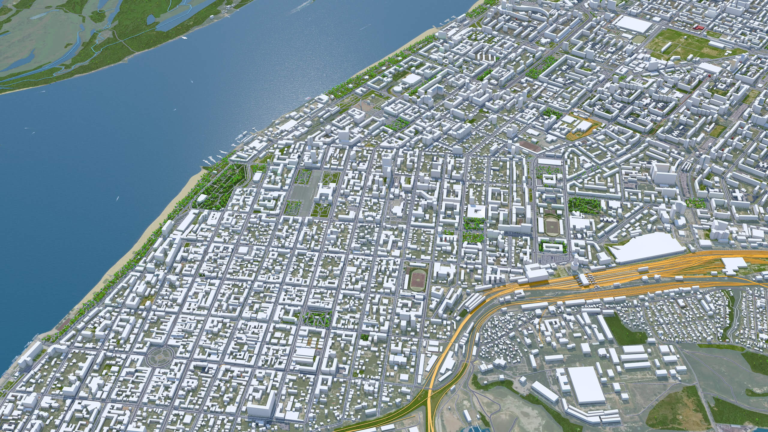 Samara, Camapa Russia 70km - 3D Model by 3dstudio