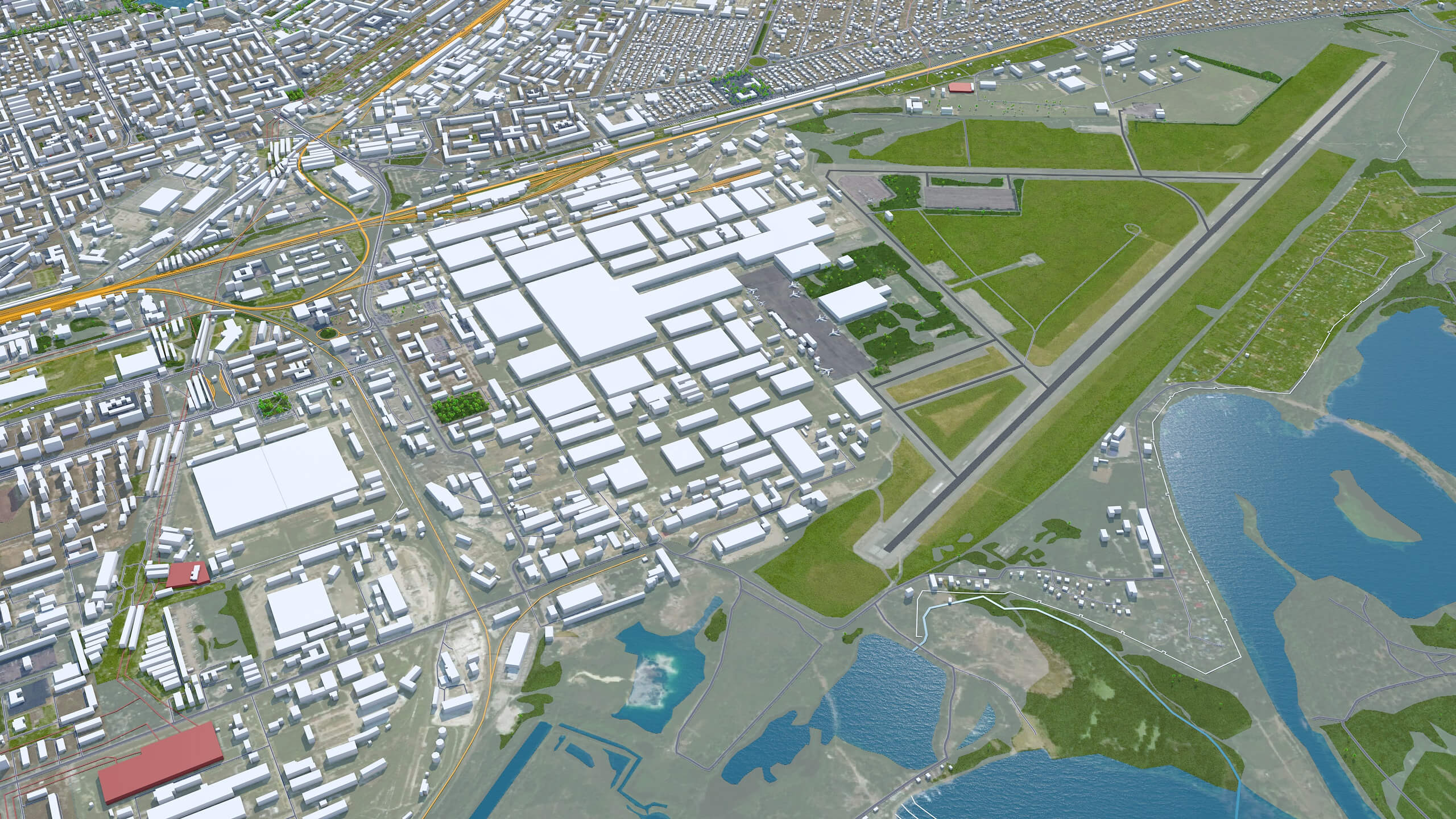 Samara, Camapa Russia 70km - 3D Model by 3dstudio