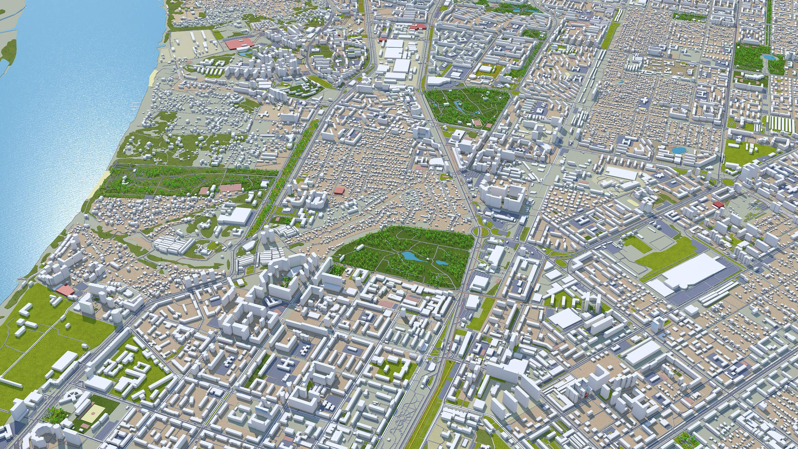 Samara, Camapa Russia 70km - 3D Model by 3dstudio