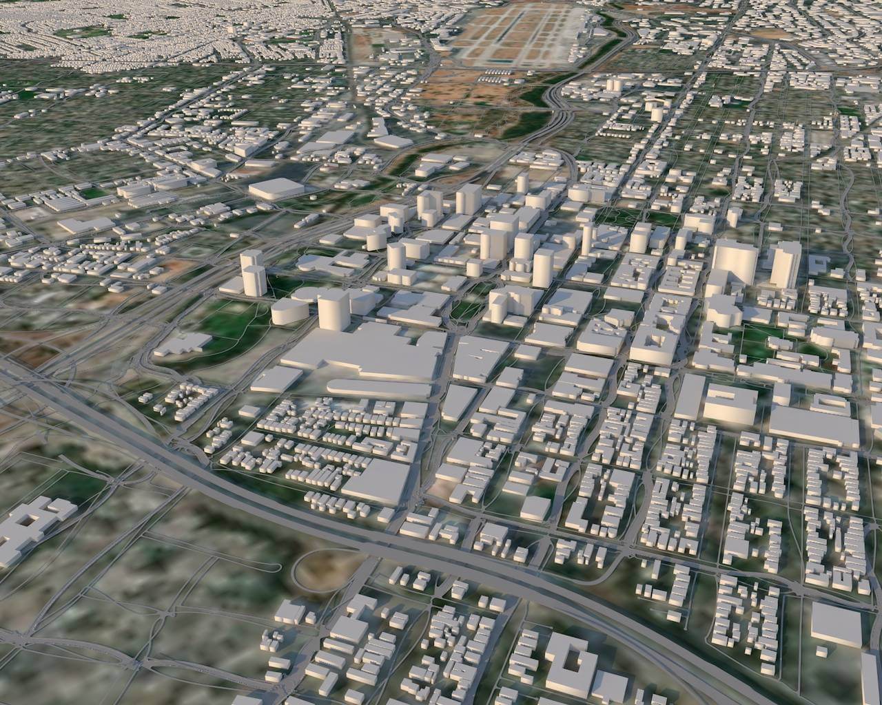San Jose California - 3D Model by 3dstudio