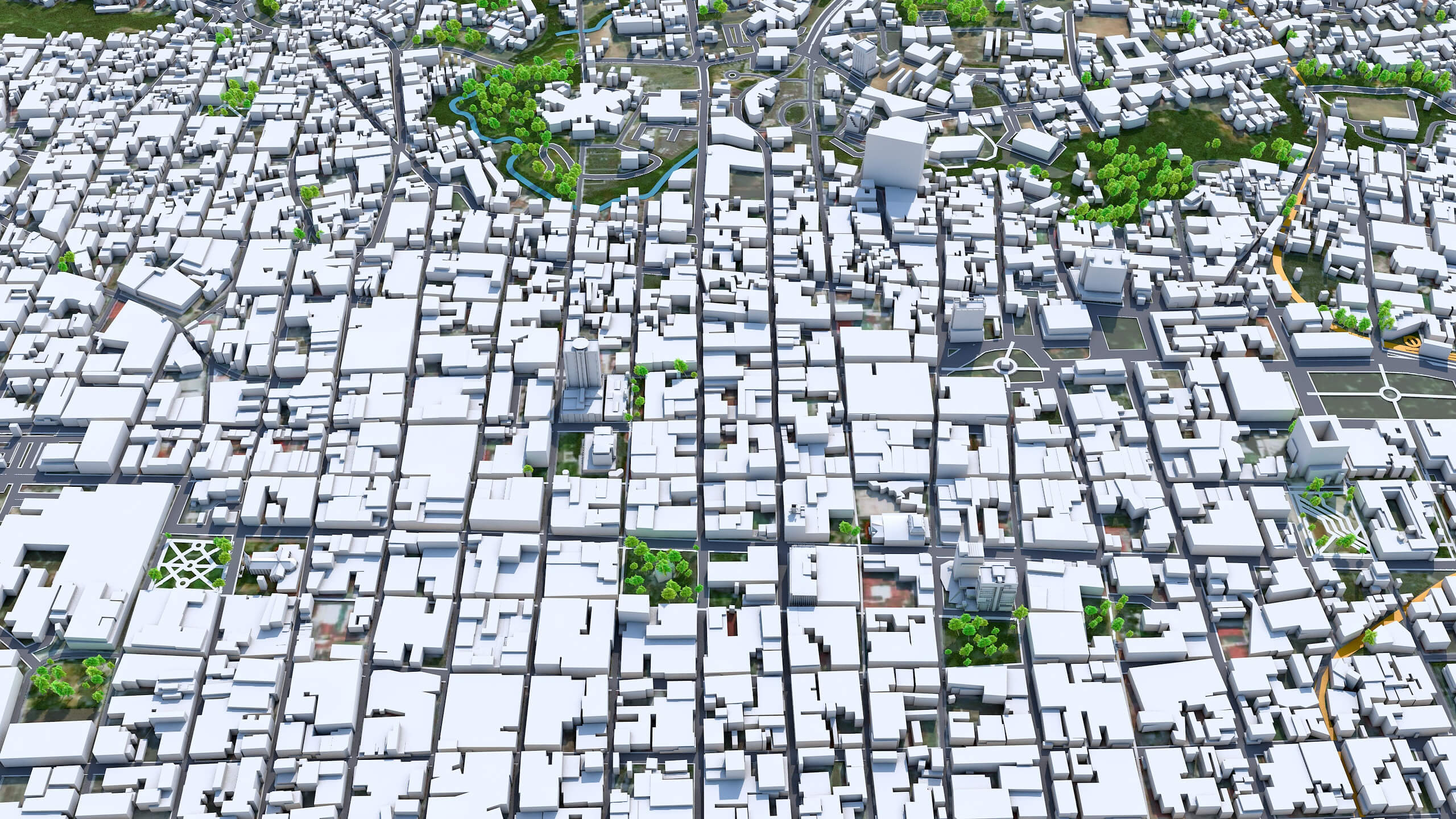 San Jose Costa Rica 3D Model 30km by 3dstudio