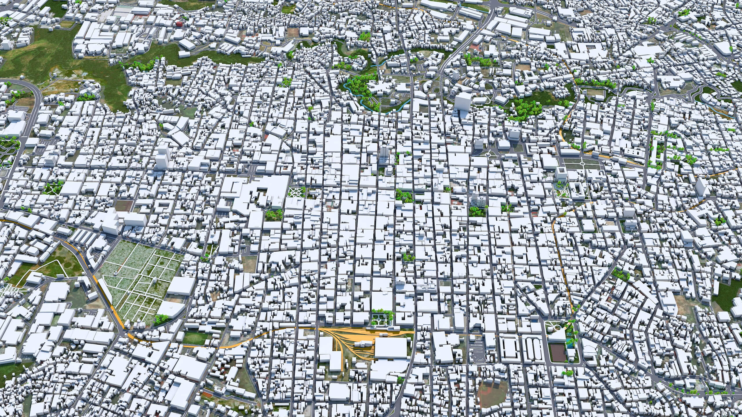 San Jose Costa Rica 3D Model 30km by 3dstudio