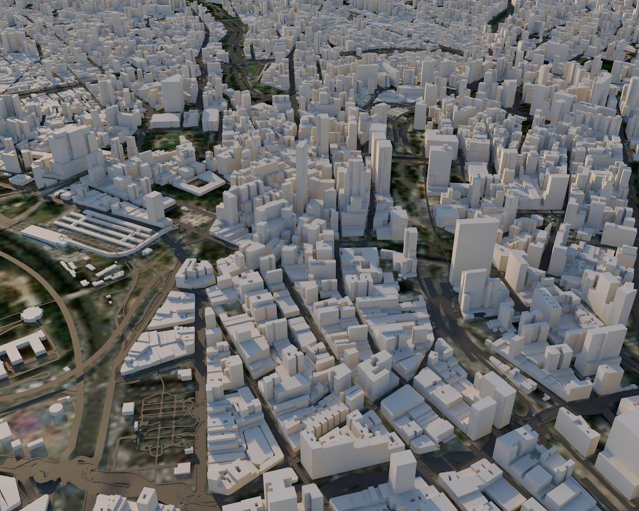 Sao Paulo Brazil - 3D Model by 3dstudio