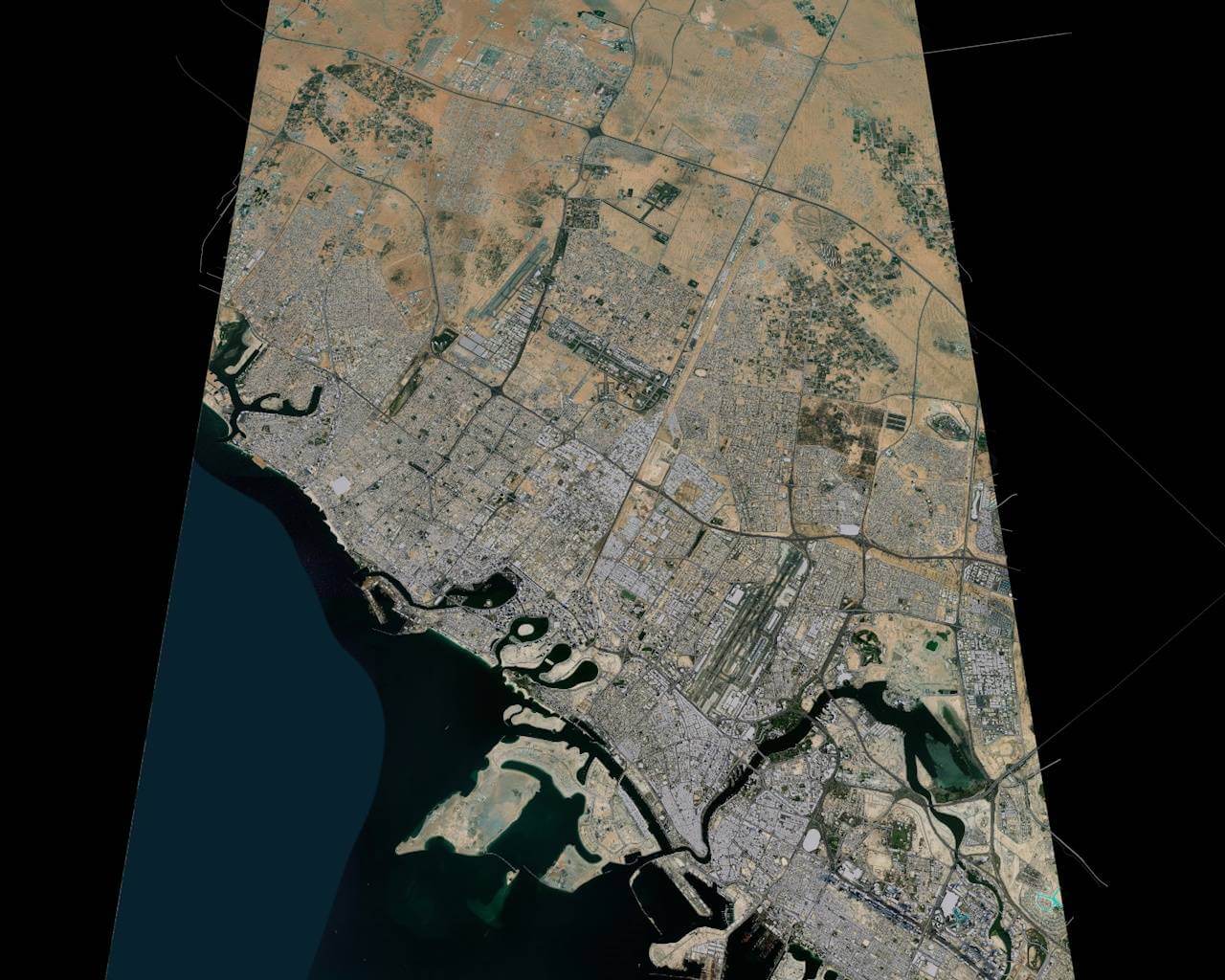 Sharjah UAE - 3D Model by 3dstudio