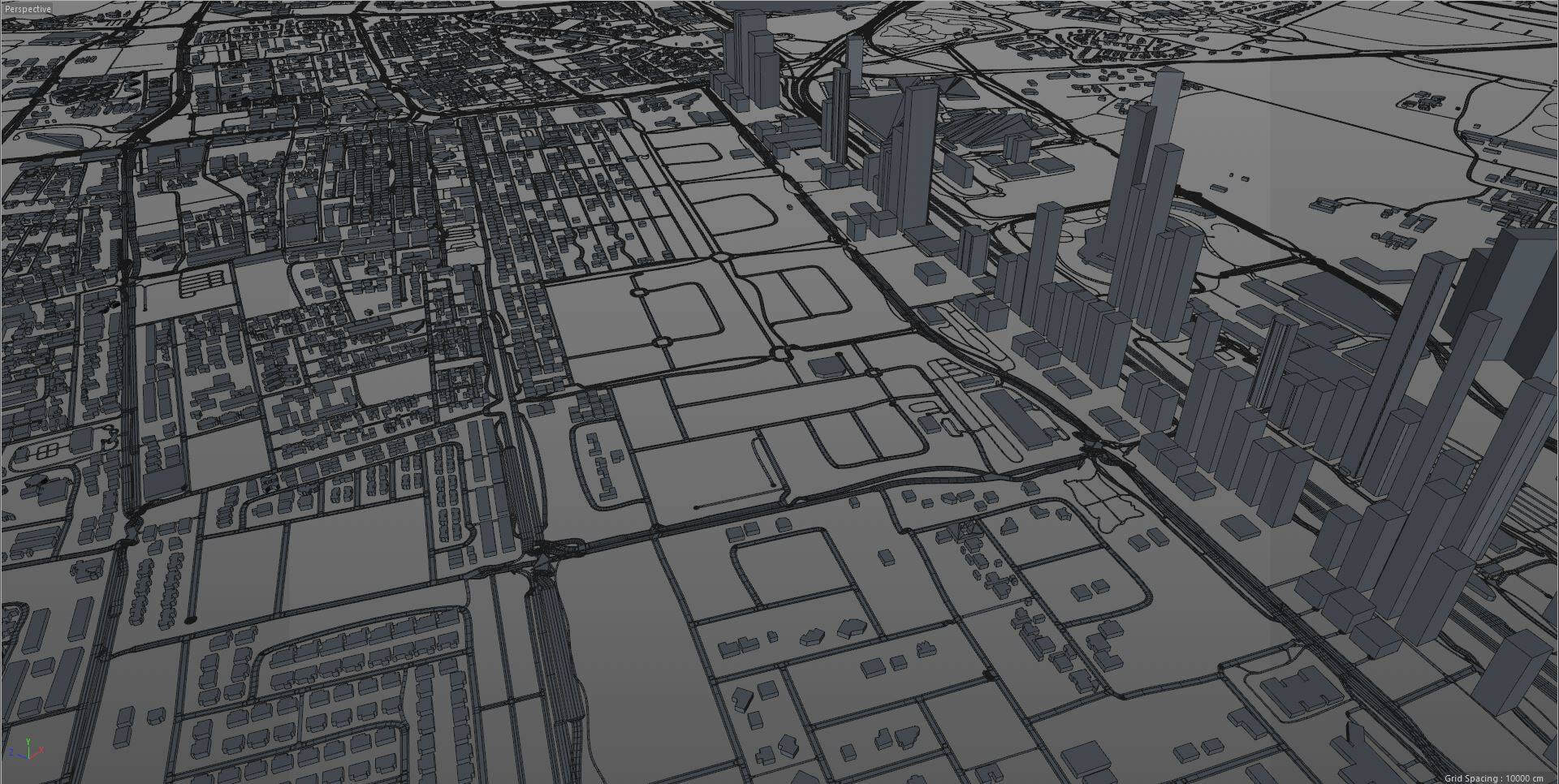 Sharjah UAE - 3D Model by 3dstudio