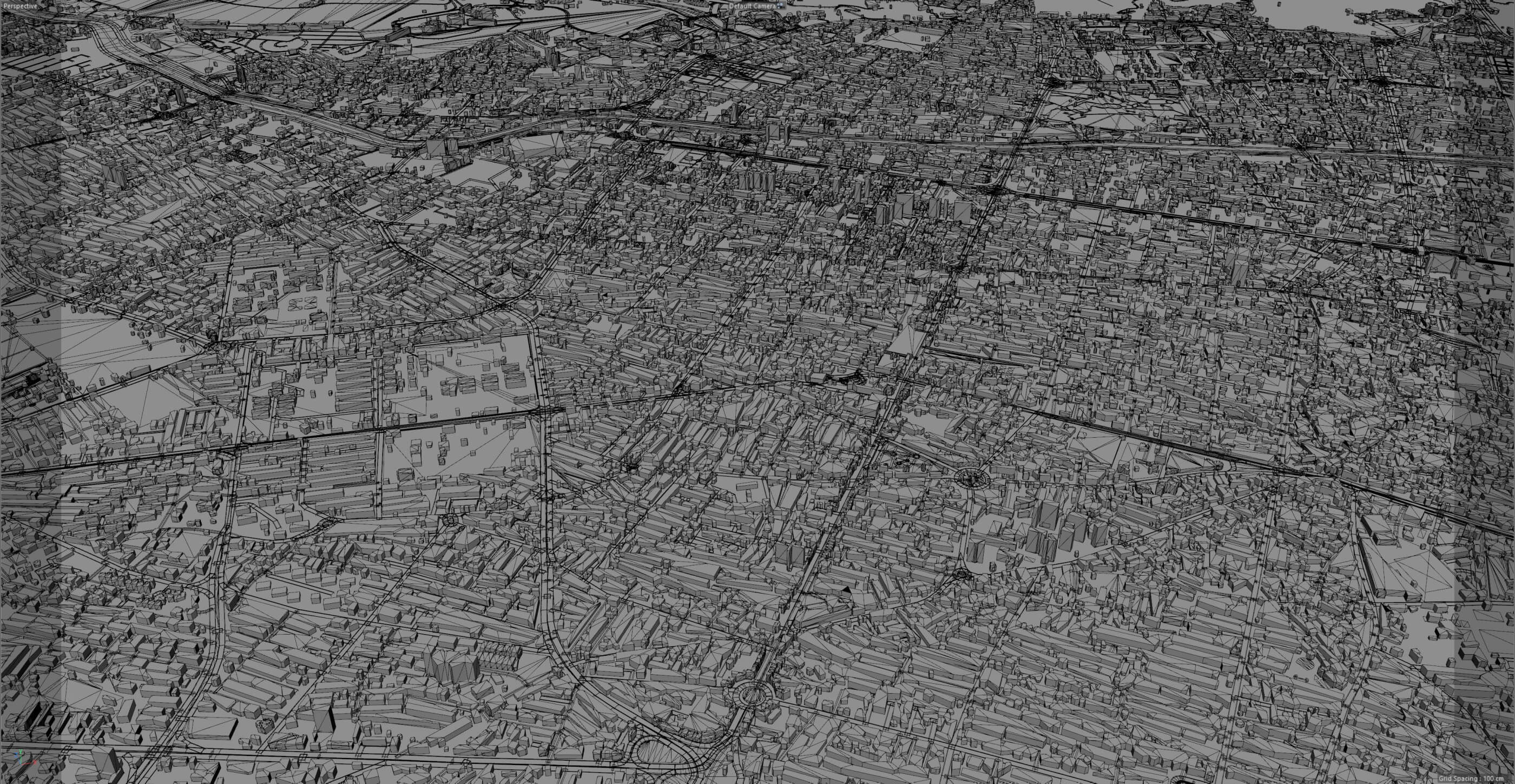 Shiraz, Iran 80km - 3D Model by 3dstudio