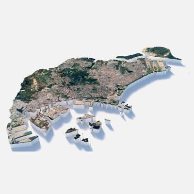 High Poly Models | Maps | Terrain | RenderHub