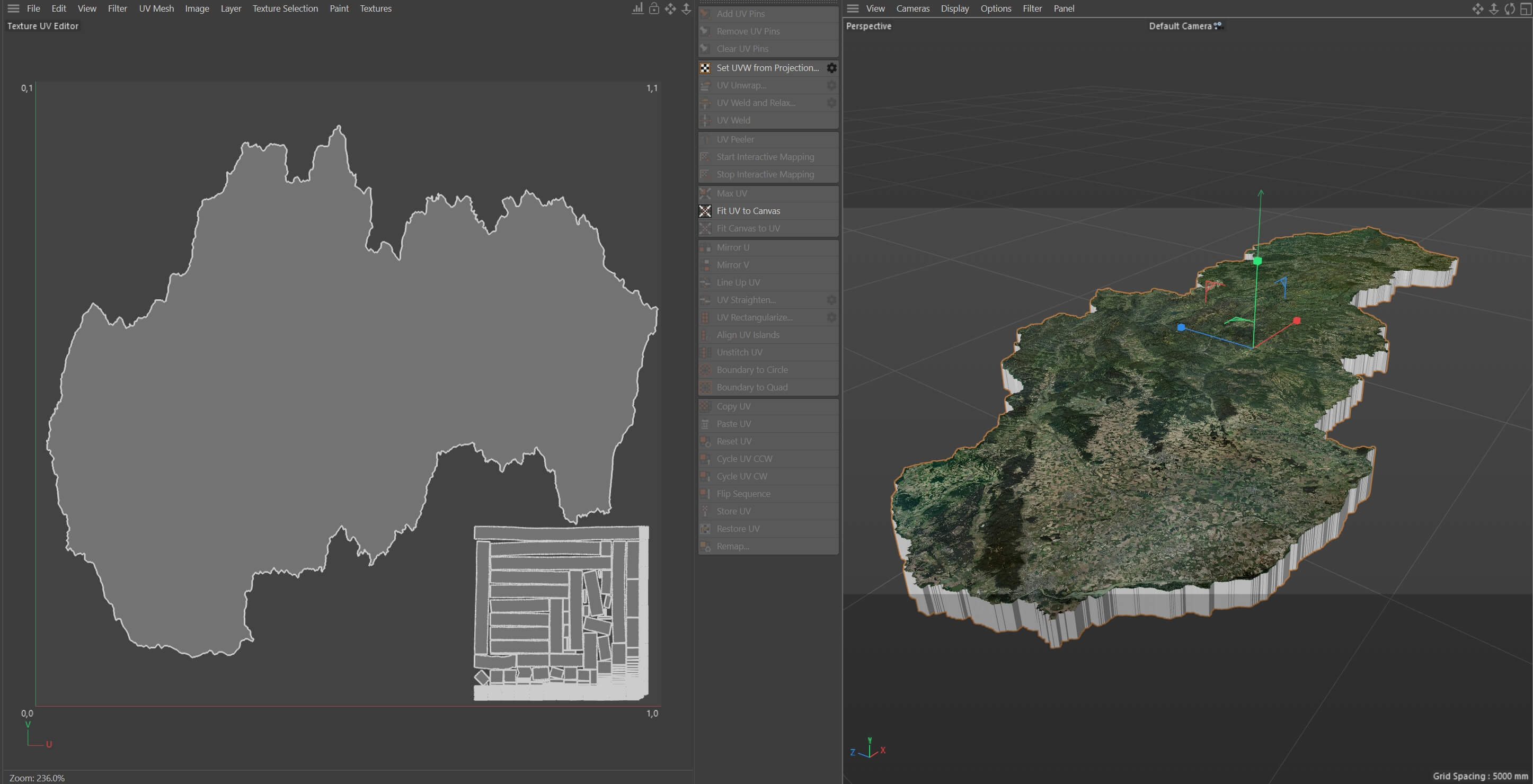 Slovakia Slovensko Terrain Map - 3D Model by 3dstudio