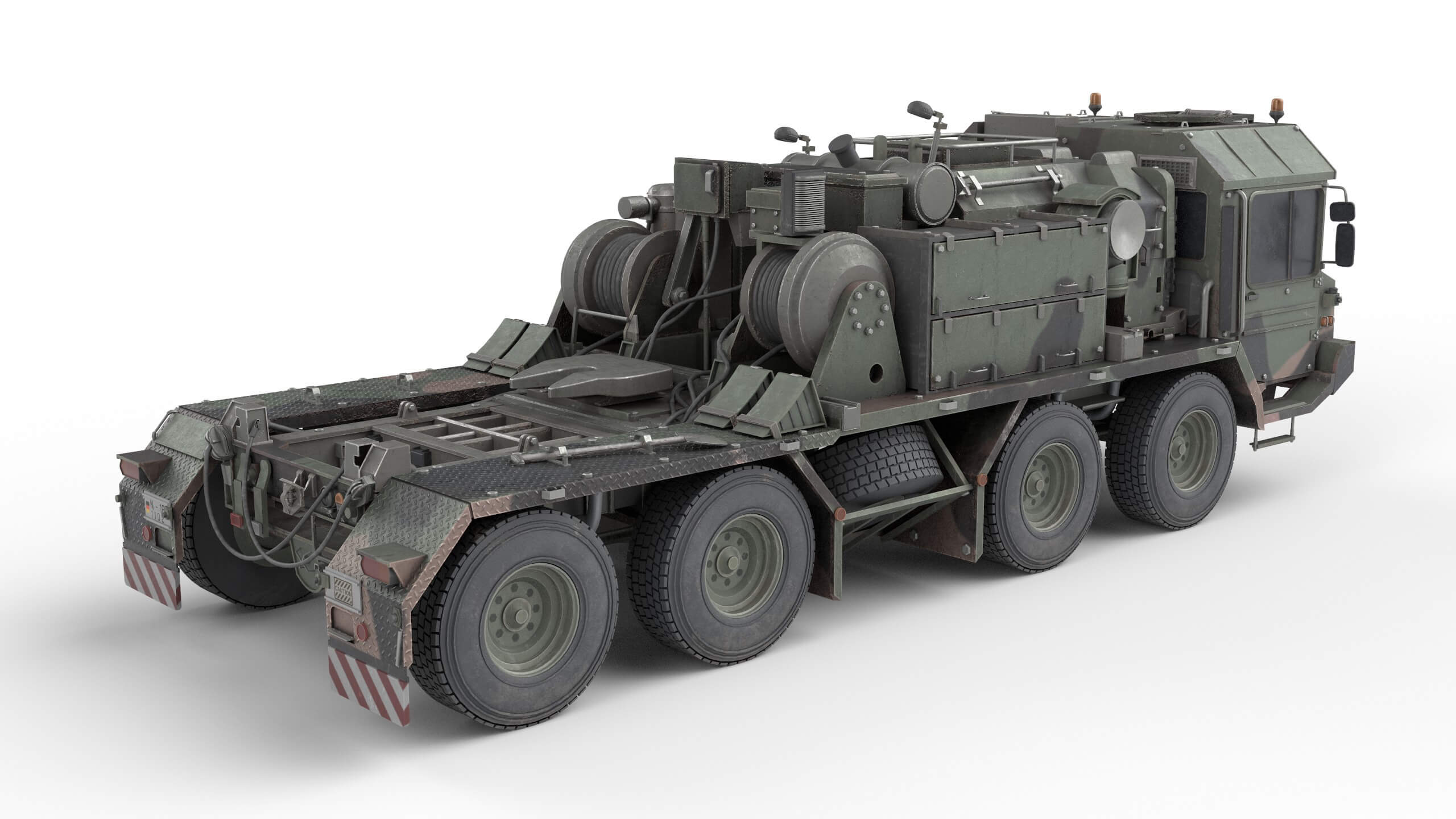 SLT 50 Elefant Tank Transporter - 3D Model by 3dstudio