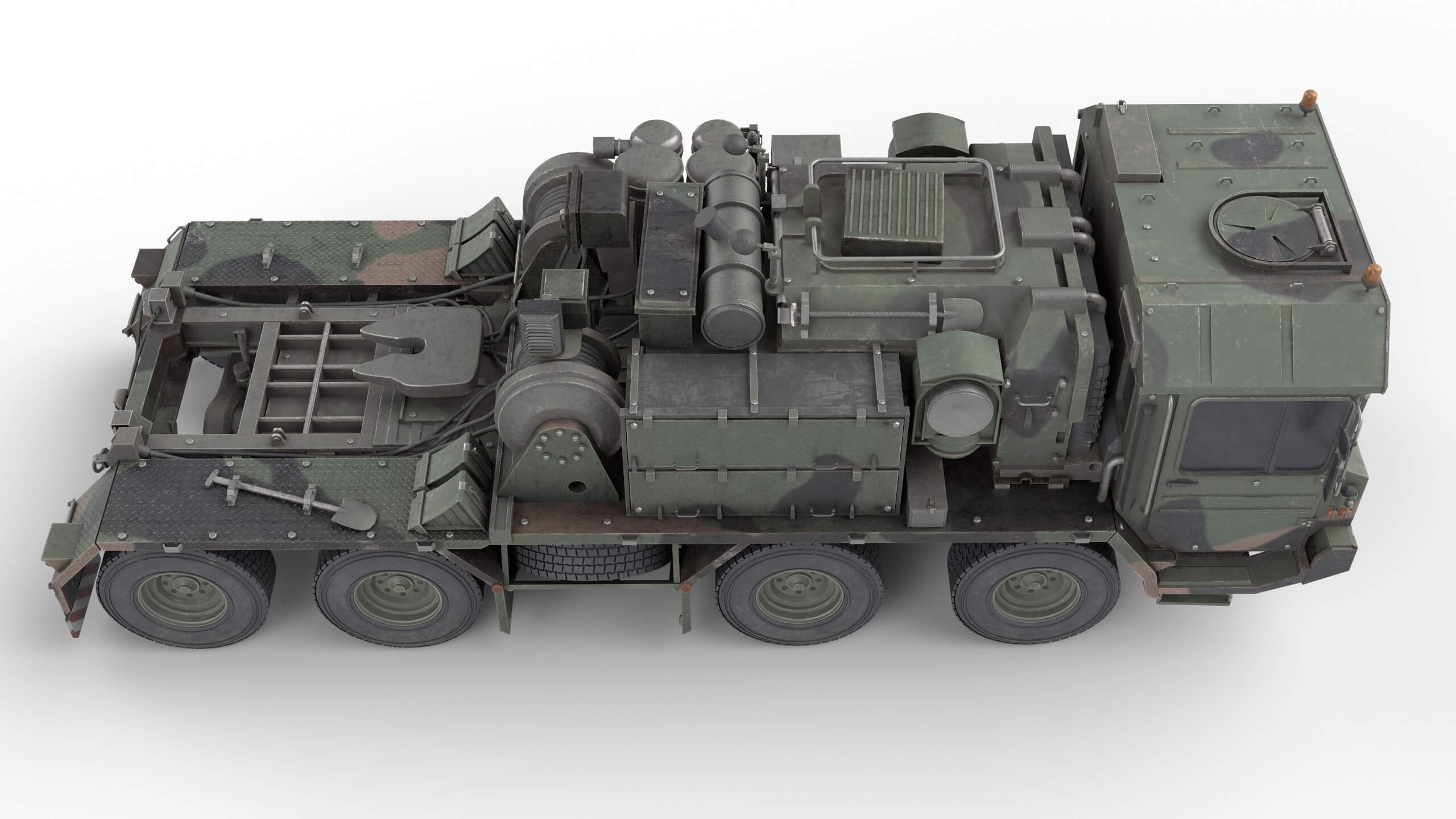 SLT 50 Elefant Tank Transporter - 3D Model by 3dstudio