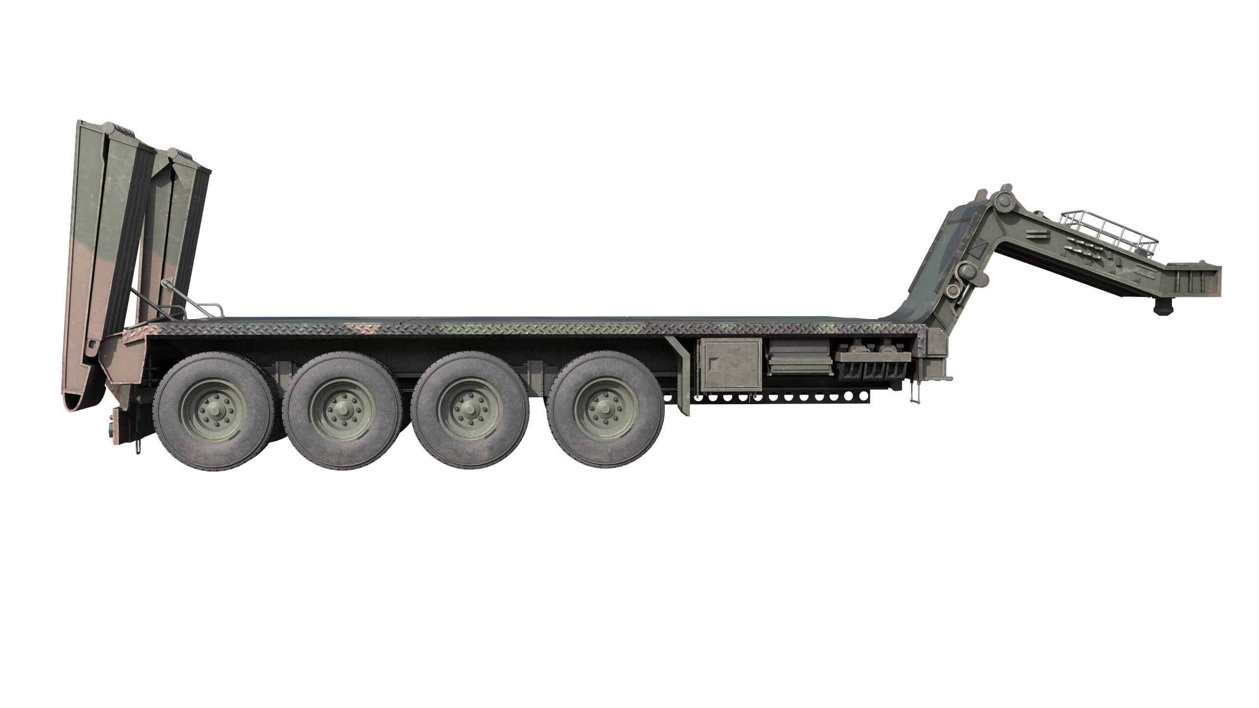 SLT 50 Elefant Tank Transporter - 3D Model by 3dstudio