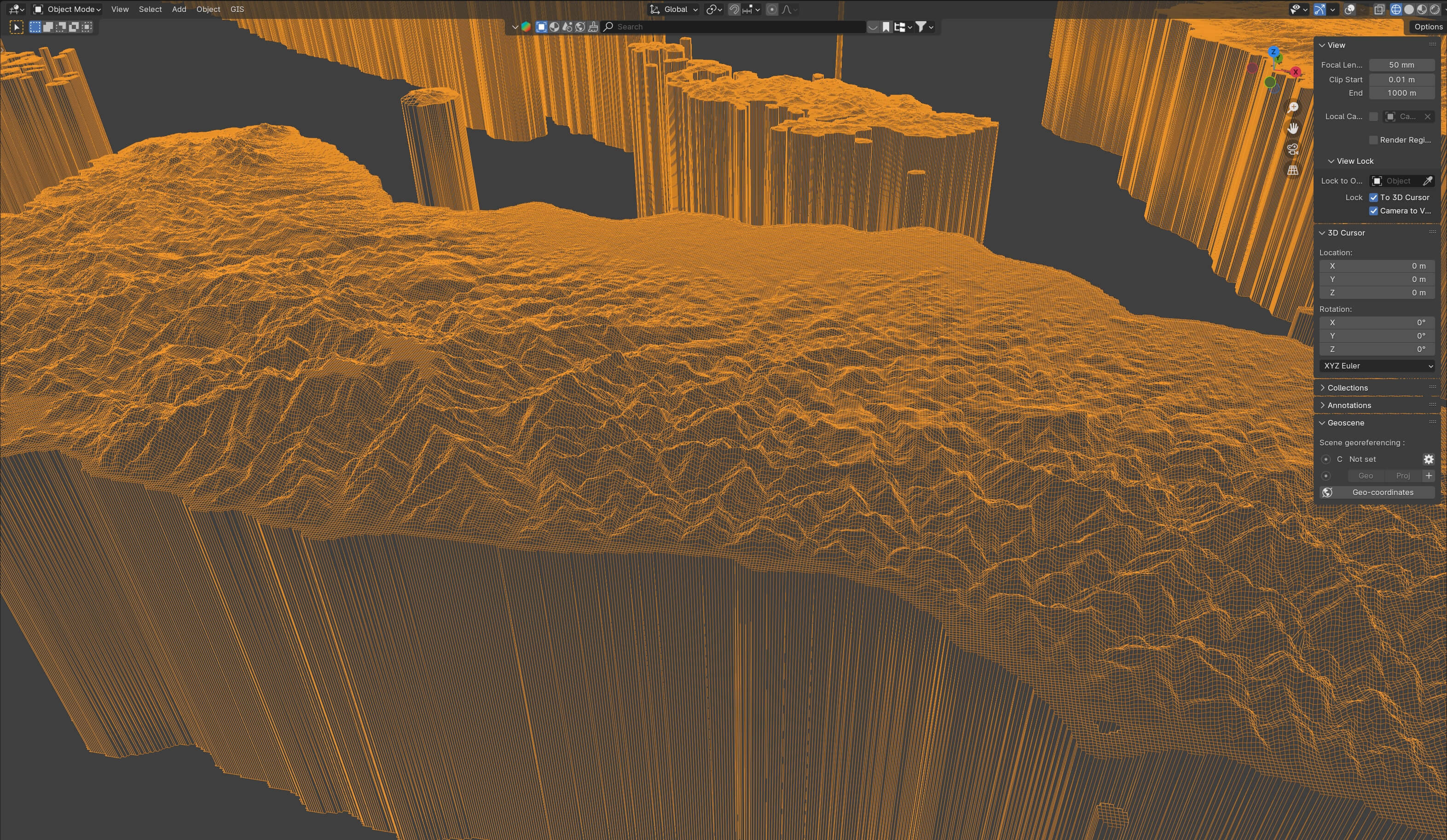 Solomon Islands Terrain Map - 3D Model by 3dstudio