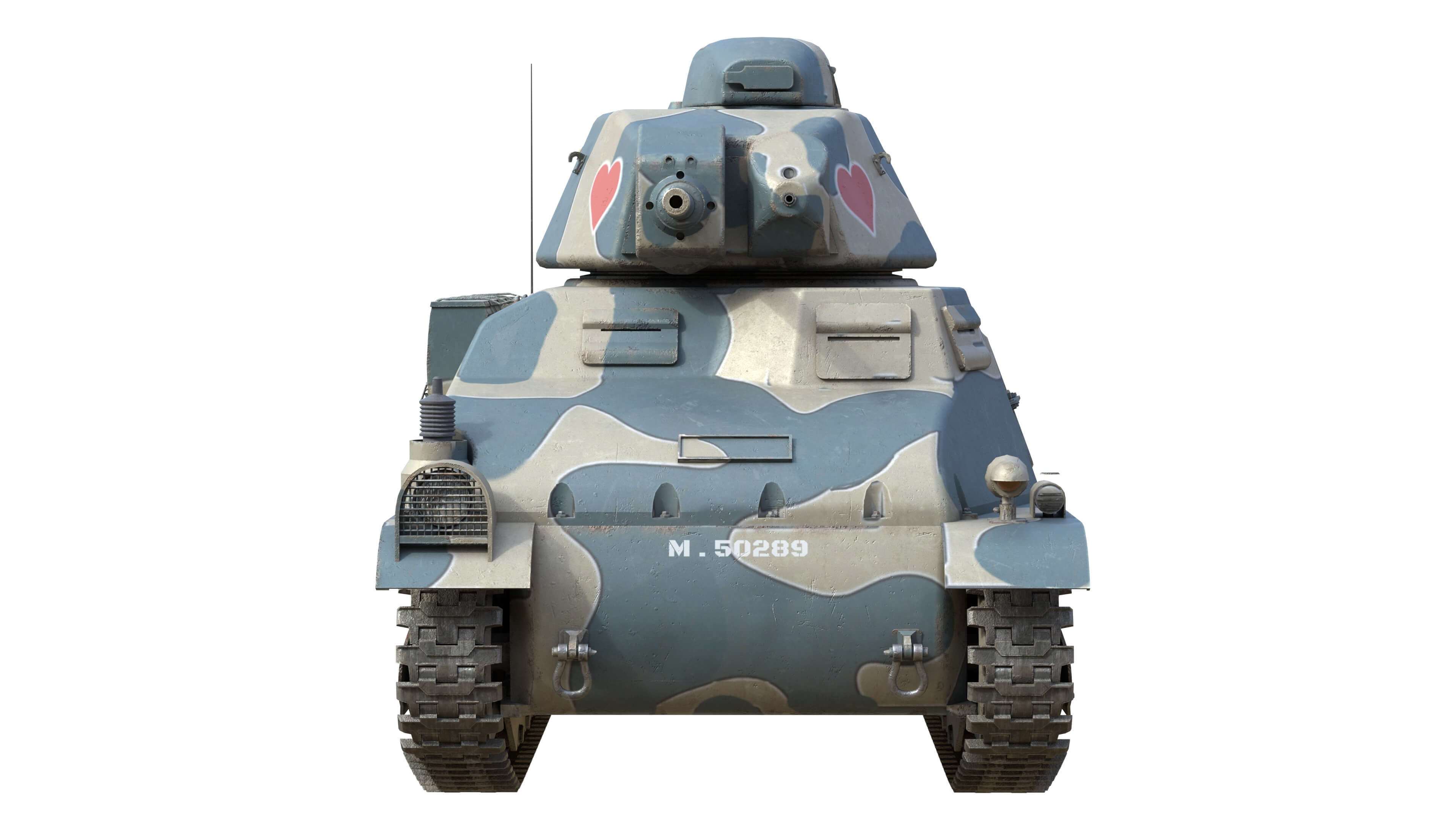 SOMUA S35 Cavalry Tank - 3D Model by 3dstudio