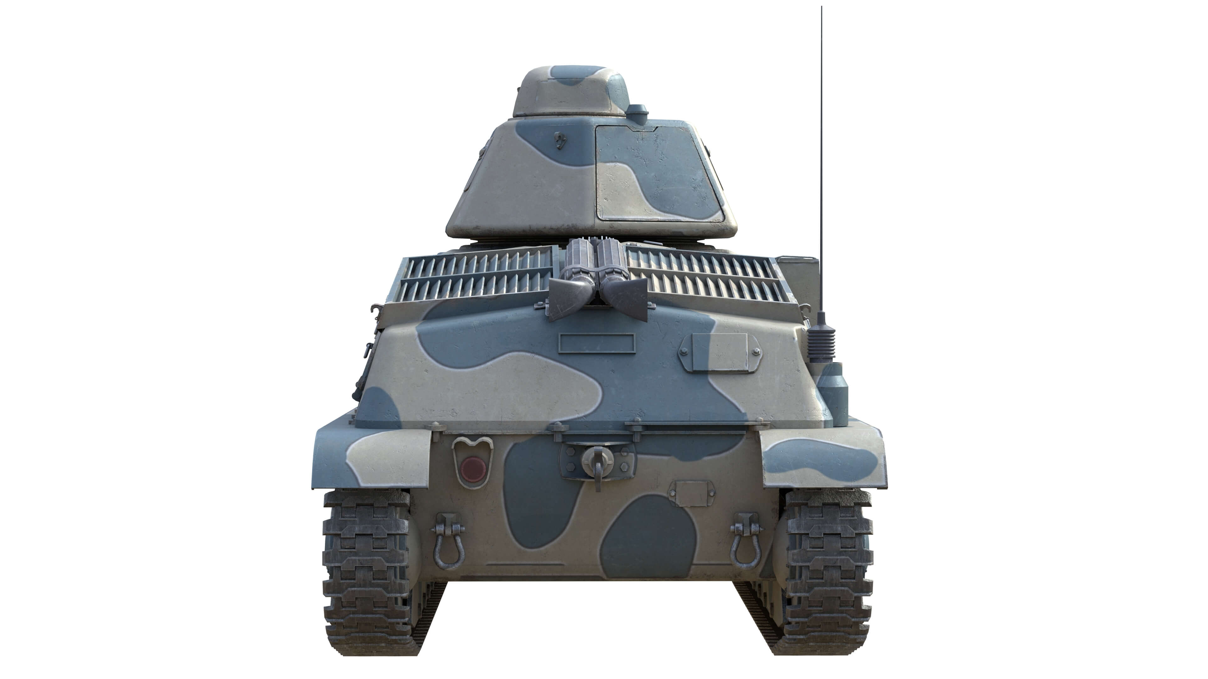SOMUA S35 Cavalry Tank - 3D Model by 3dstudio