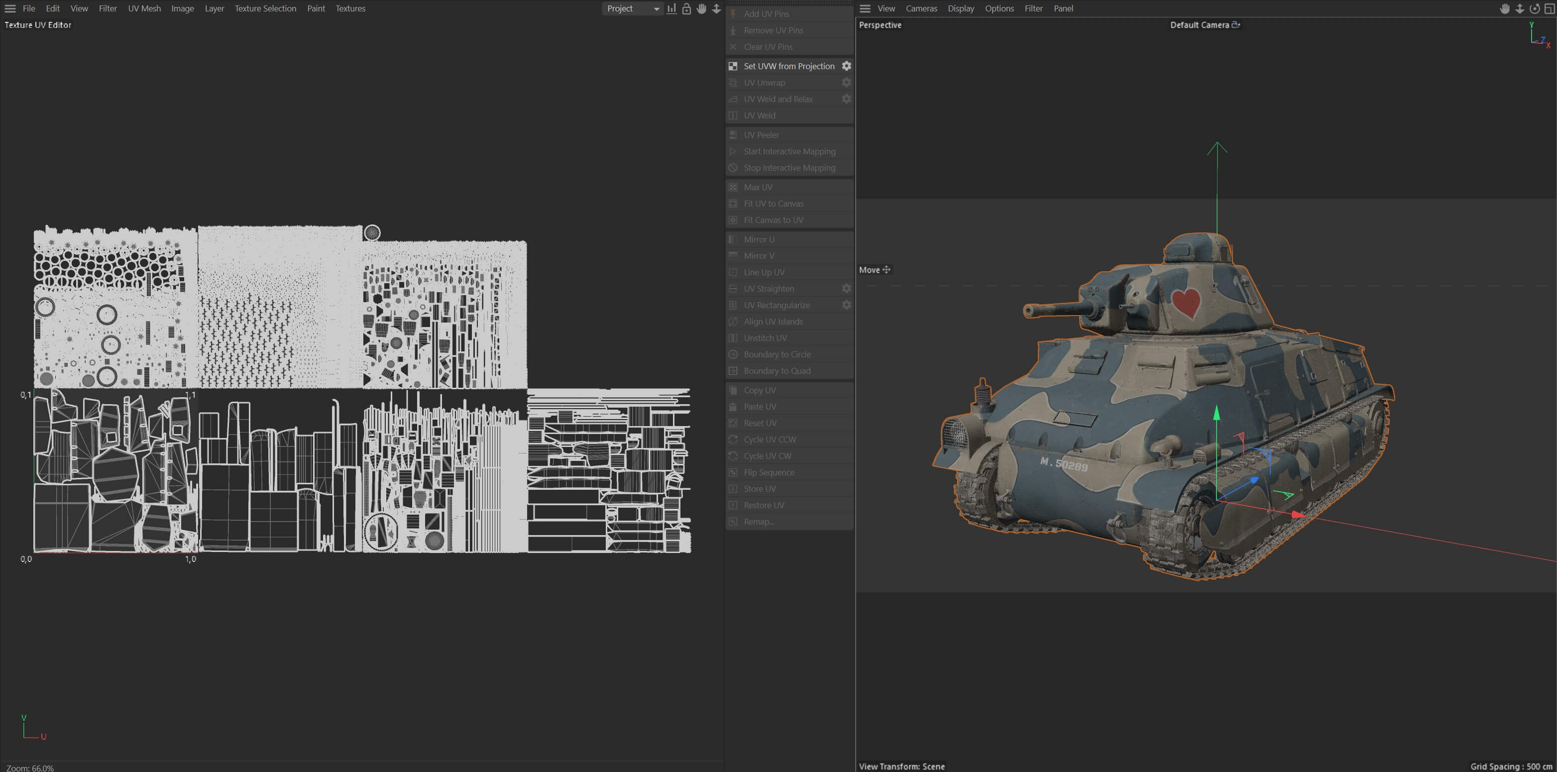 SOMUA S35 Cavalry Tank - 3D Model by 3dstudio