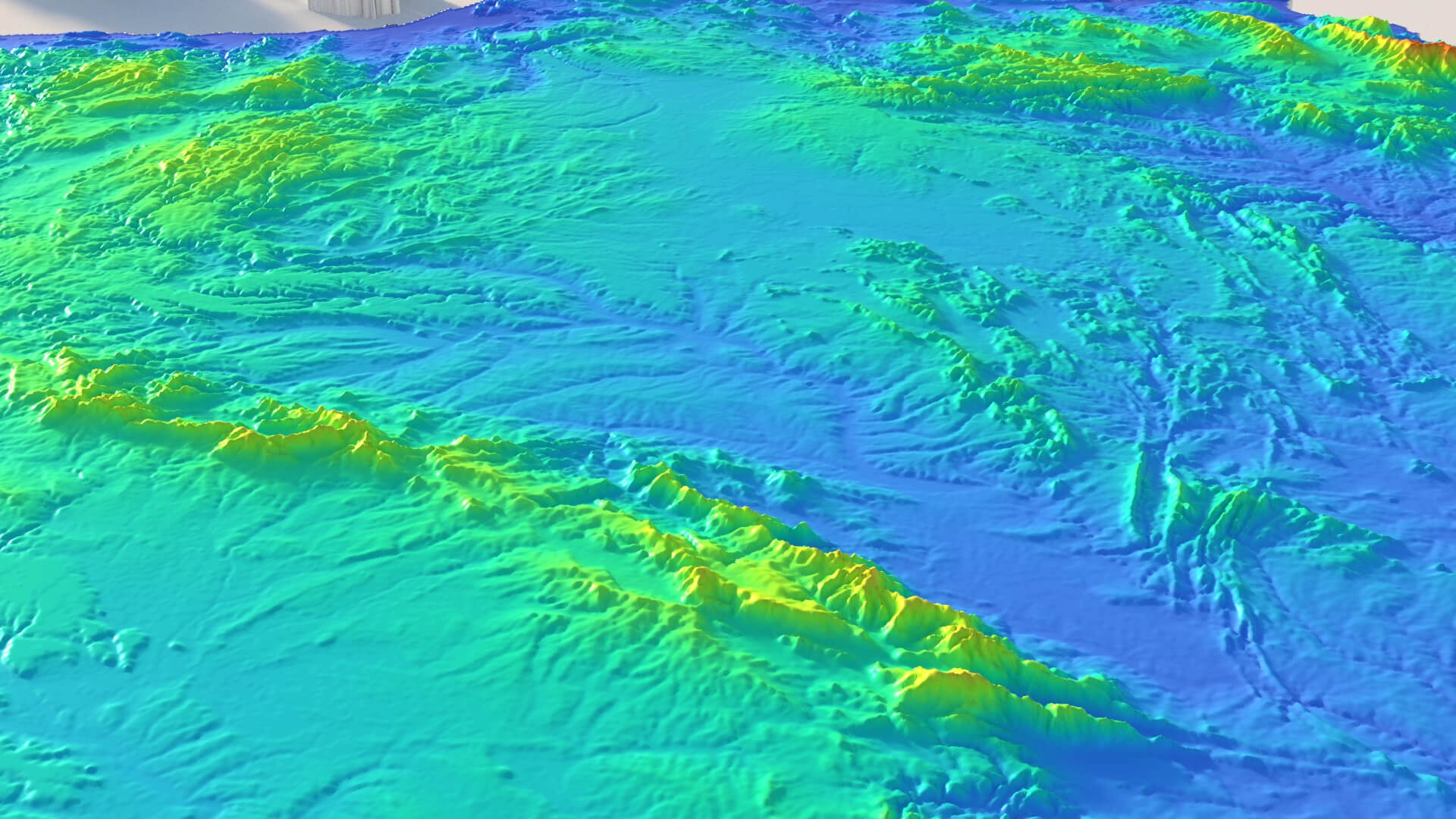Spain Terrain Map - 3D Model by 3dstudio