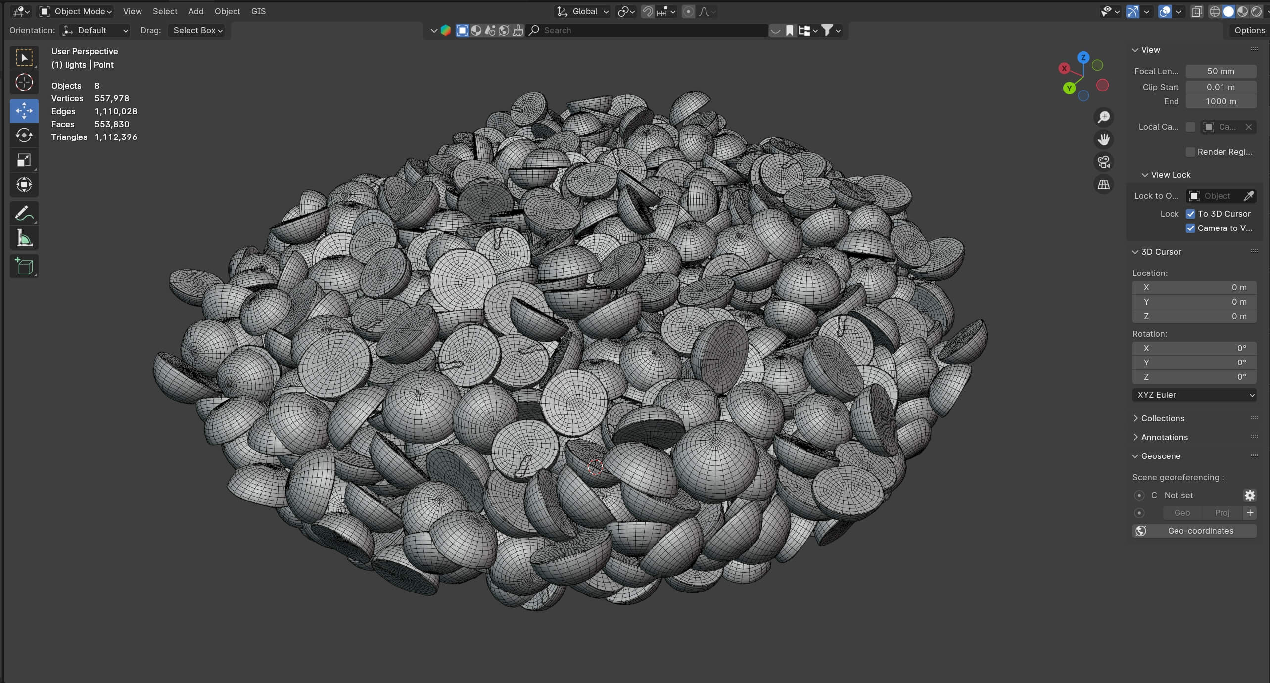 Split Mung Beans Bowl - 3D Model by 3dstudio