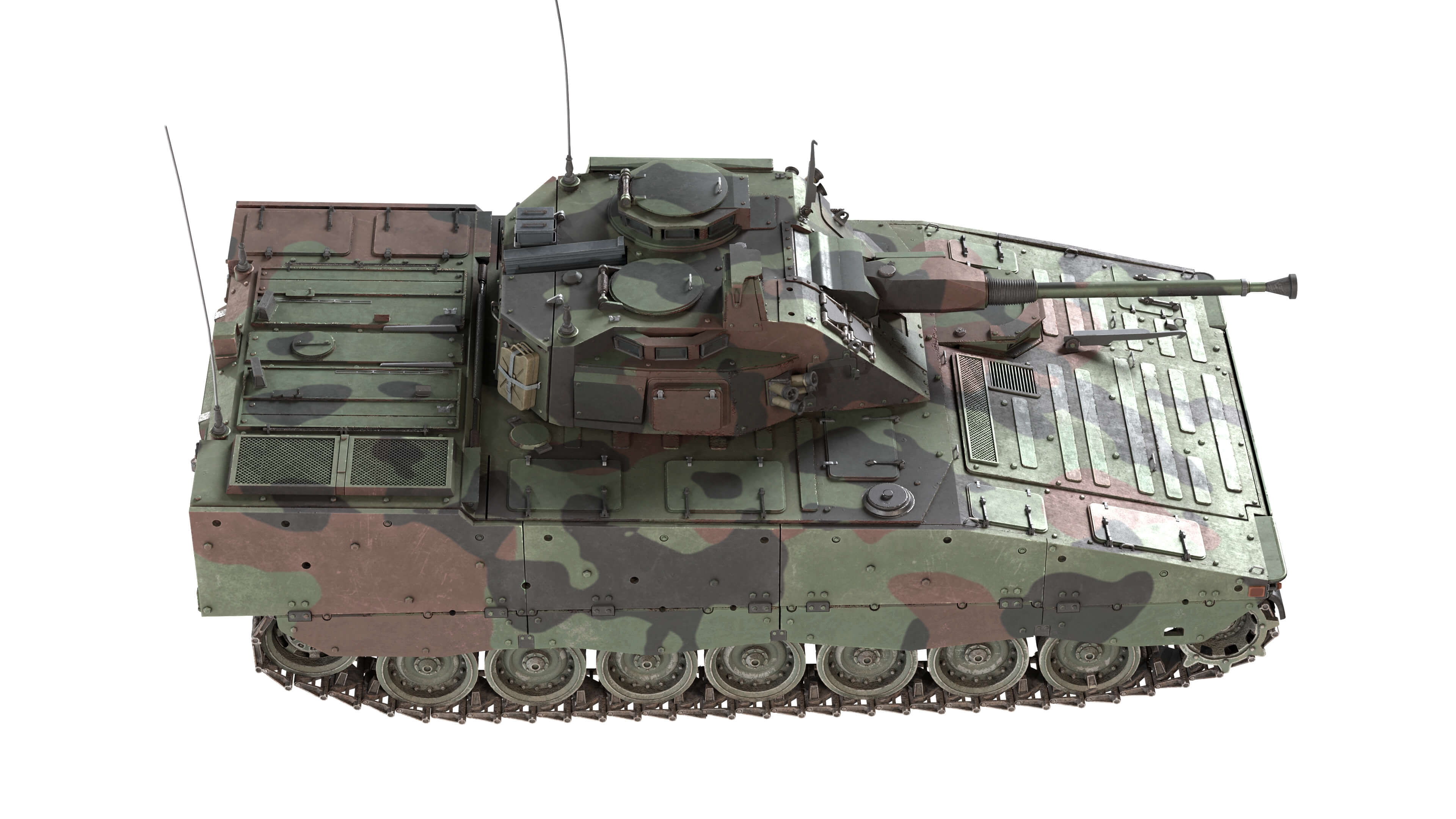 Stridsfordon Combat Vehicle 90 - 3D Model by 3dstudio