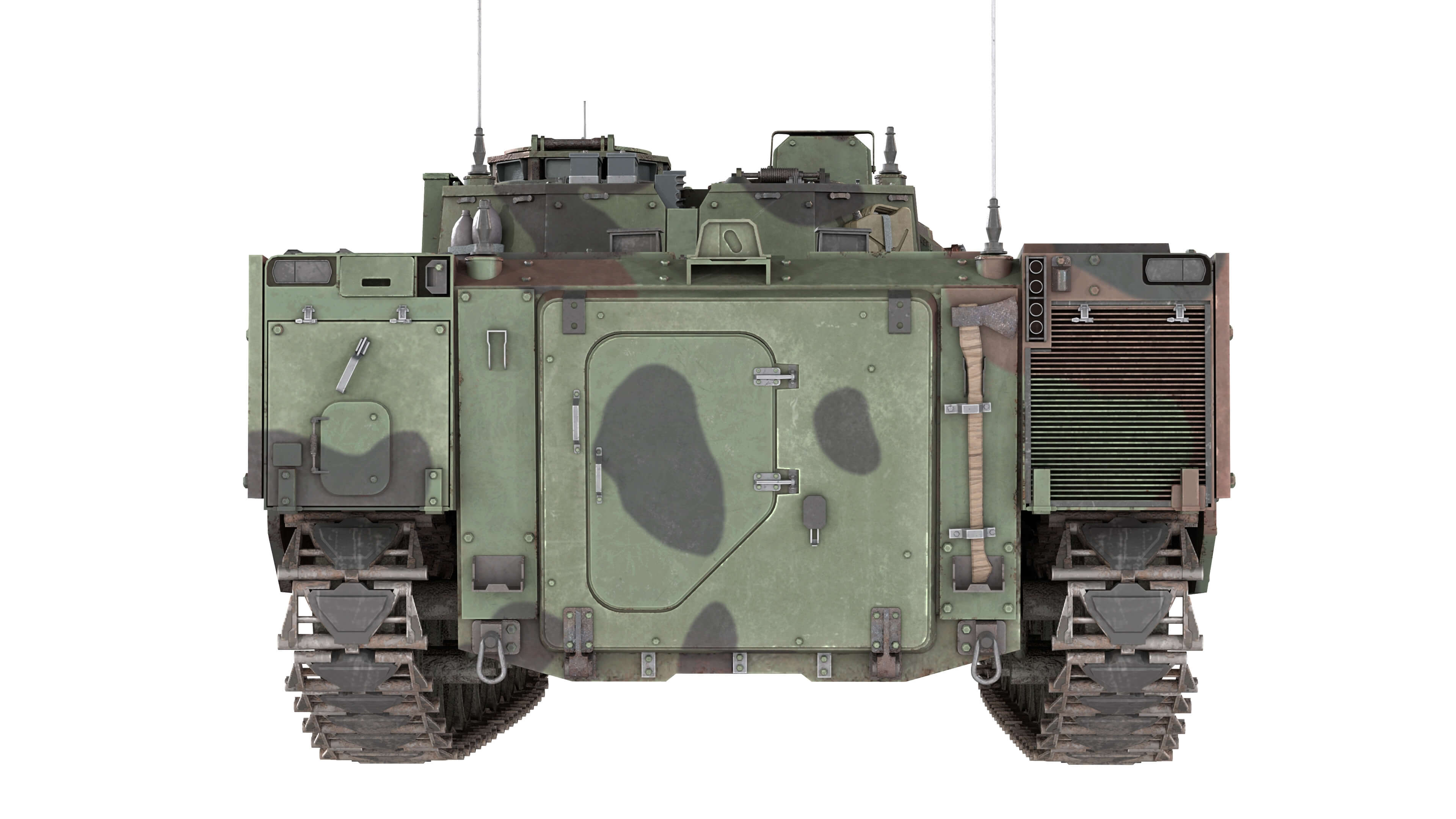 Stridsfordon Combat Vehicle 90 - 3D Model by 3dstudio