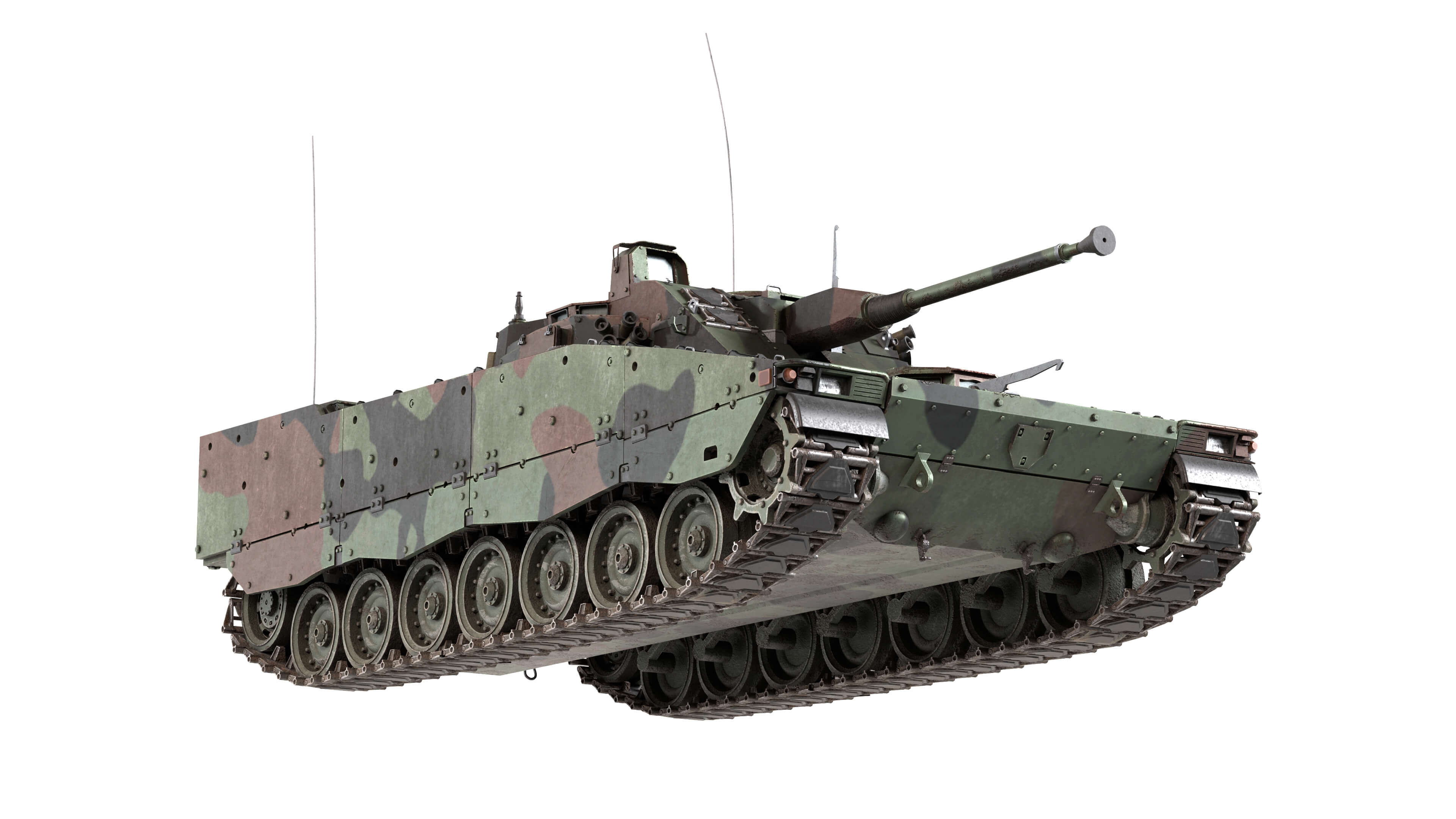 Stridsfordon Combat Vehicle 90 - 3D Model by 3dstudio